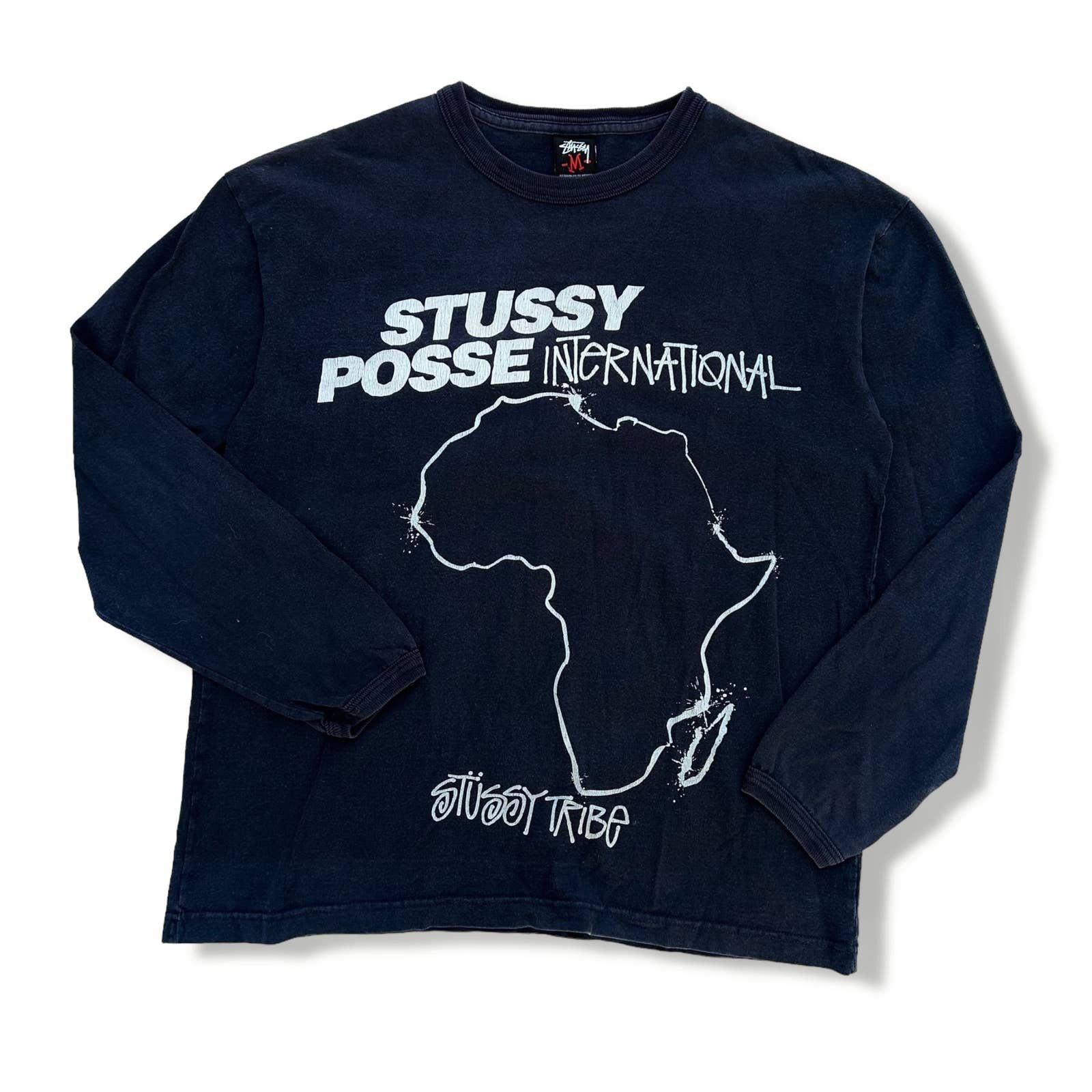 Stussy Stussy International Posse Africa Tribe L/S Tee | Grailed