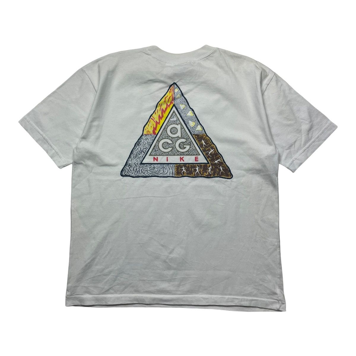 Nike × Nike ACG Vintage Nike ACG white tshirt | Grailed