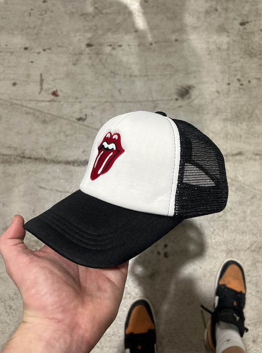 Vintage Rolling Stones trucker hat | Grailed