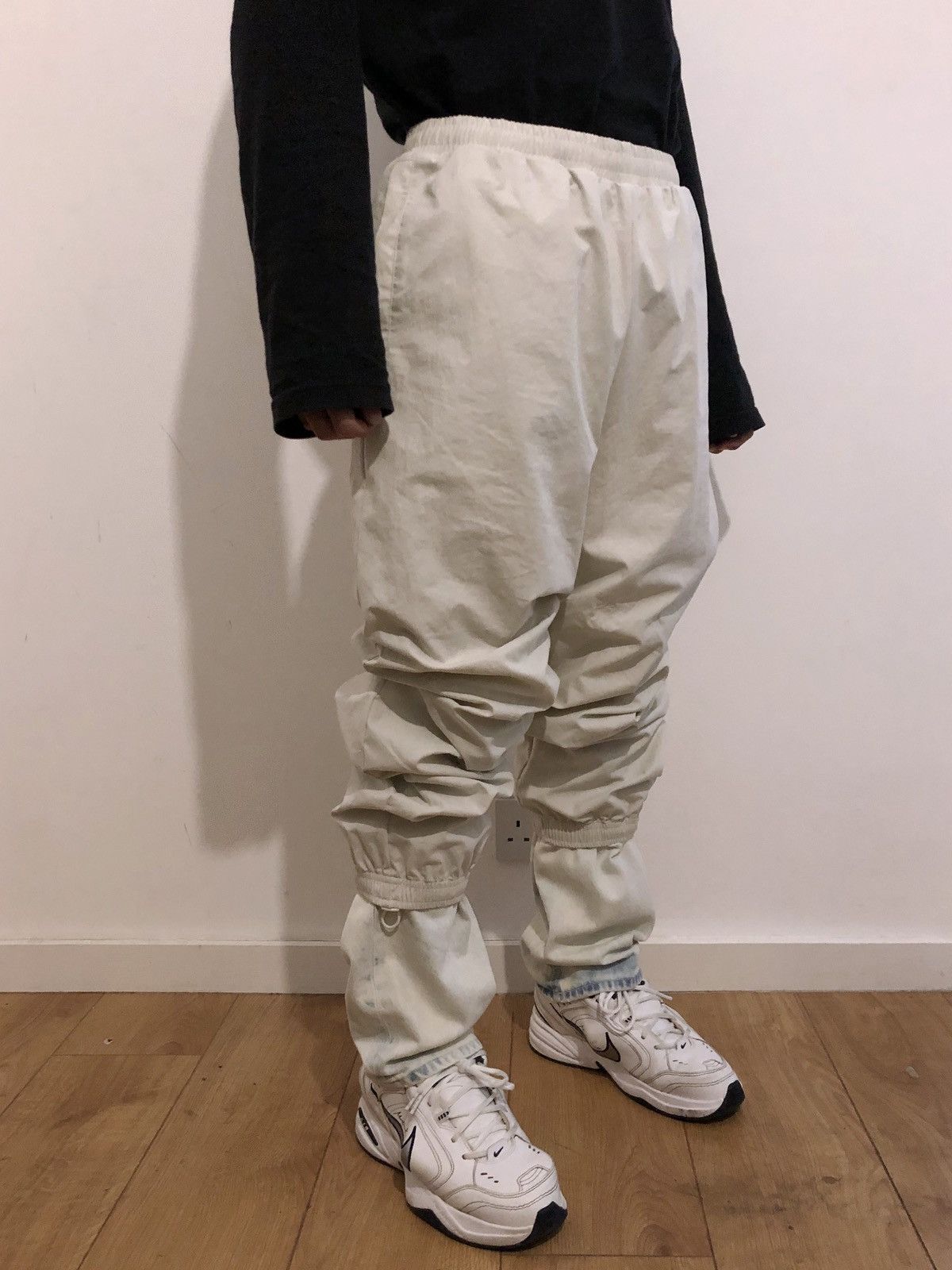 Y/Project Y/Project Denim cuff track pants | Grailed