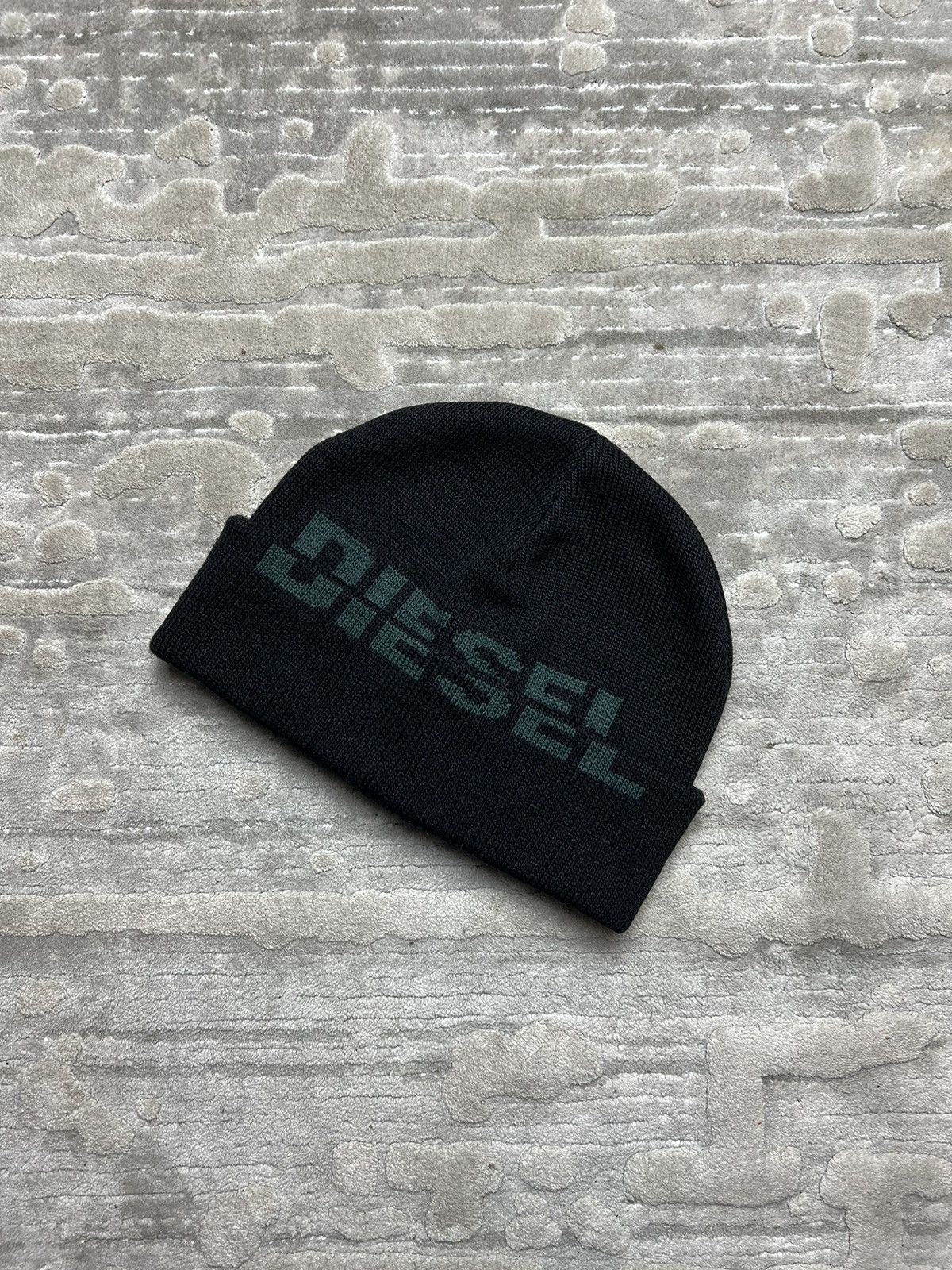 Diesel Diesel beanie hat streetwear logo y2k | Grailed
