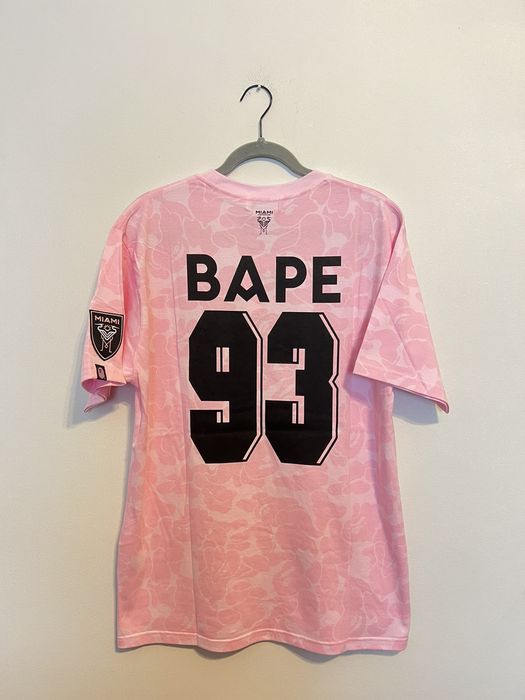 Bape BAPE x INTER MIAMI CF CAMO TEE | Grailed