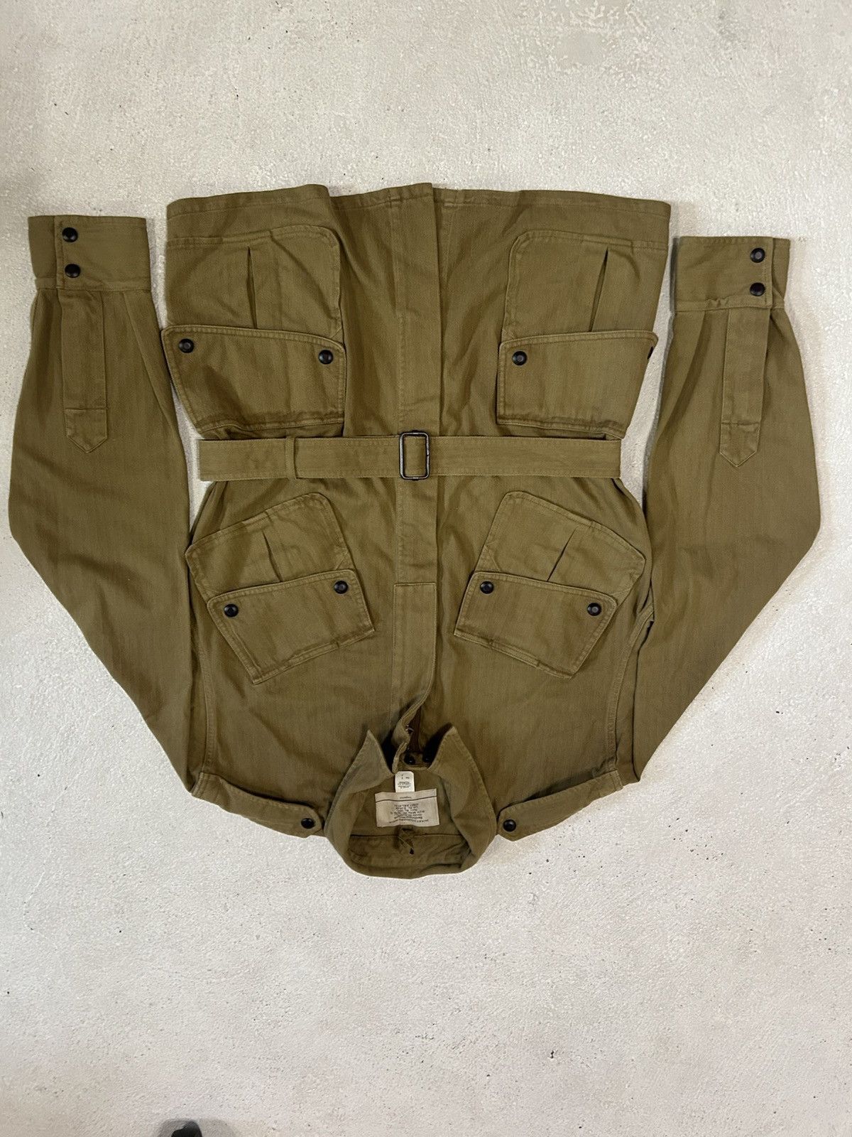 RRL Ralph Lauren RRL Ralph Lauren Field Safari Belted Knit Herringbone ...