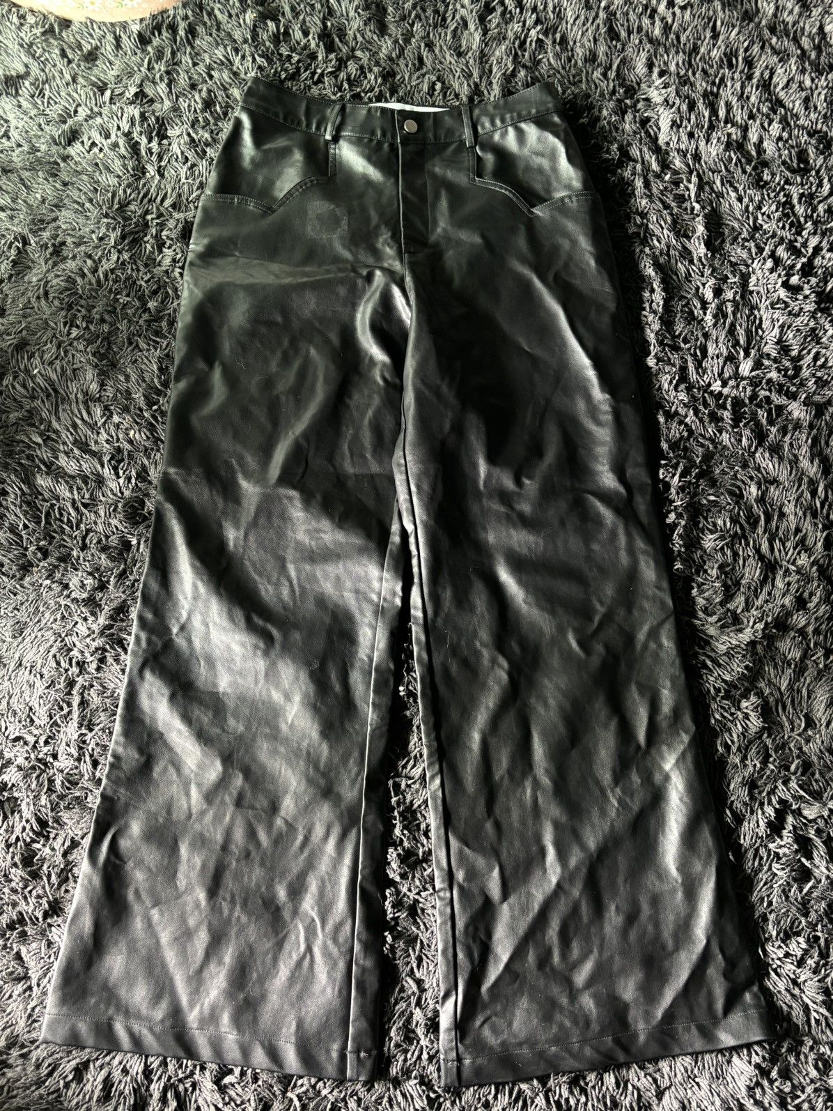Japanese Brand Rustial Leather Pants | Grailed