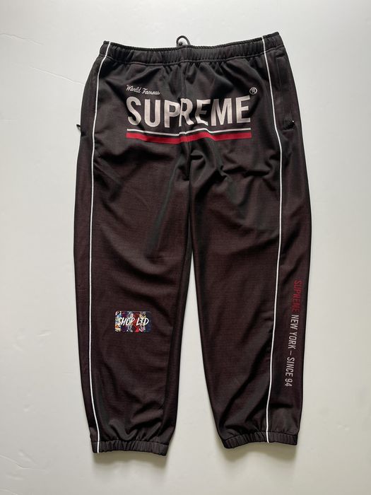 Supreme Supreme World Famous Jacquard Track Pants | Grailed