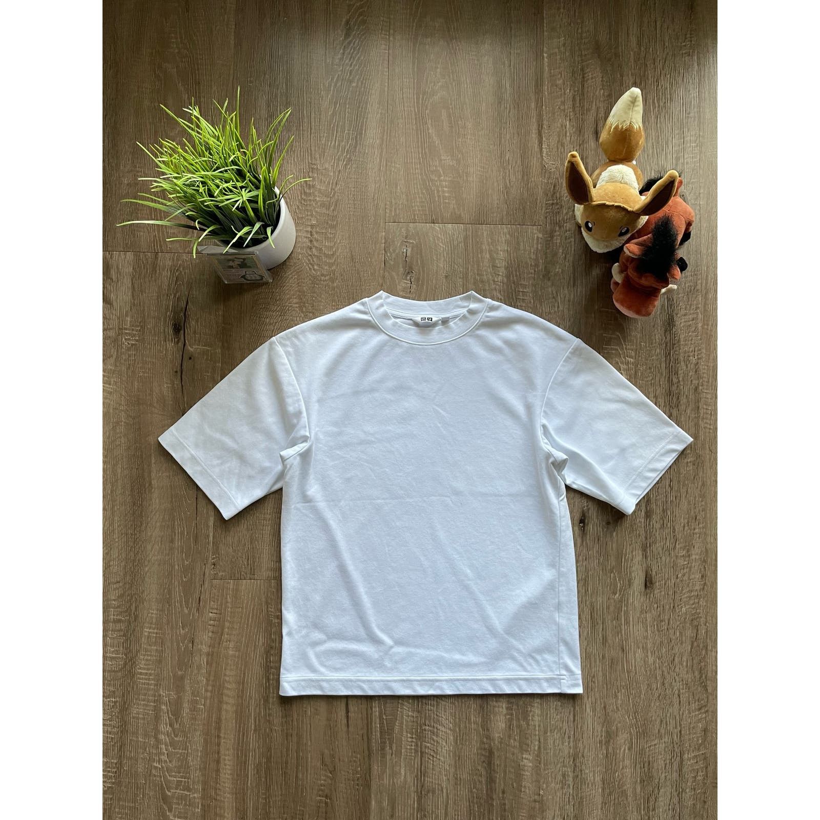 Uniqlo Plain White Boxy T Shirt | Grailed