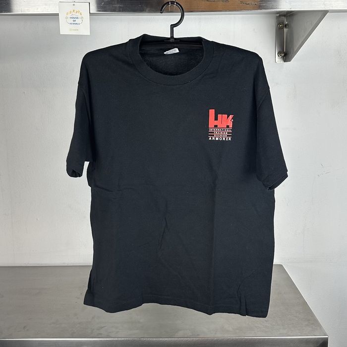 Vintage Vintage 90s HK Armorer MP5 Submachine gun Art shirt | Grailed