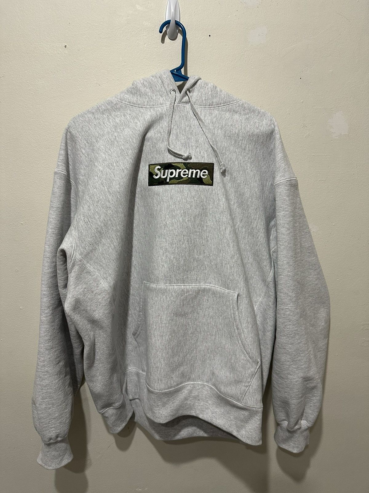 Supreme Supreme ‘23 Gray/Camo Box Logo | Grailed