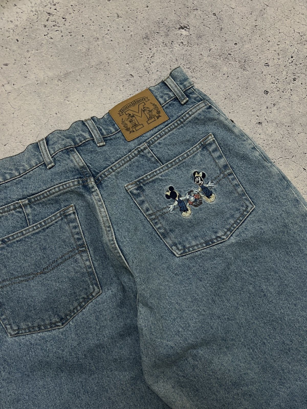 Disney × Vintage Vintage Disney Donaldson Jeans Mickey Mouse ...