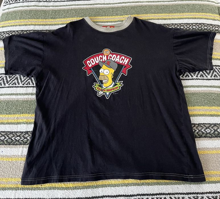 Vintage The Simpsons HOMER SIMPSON Duff Couch Coach COACH SIMPSON | Grailed