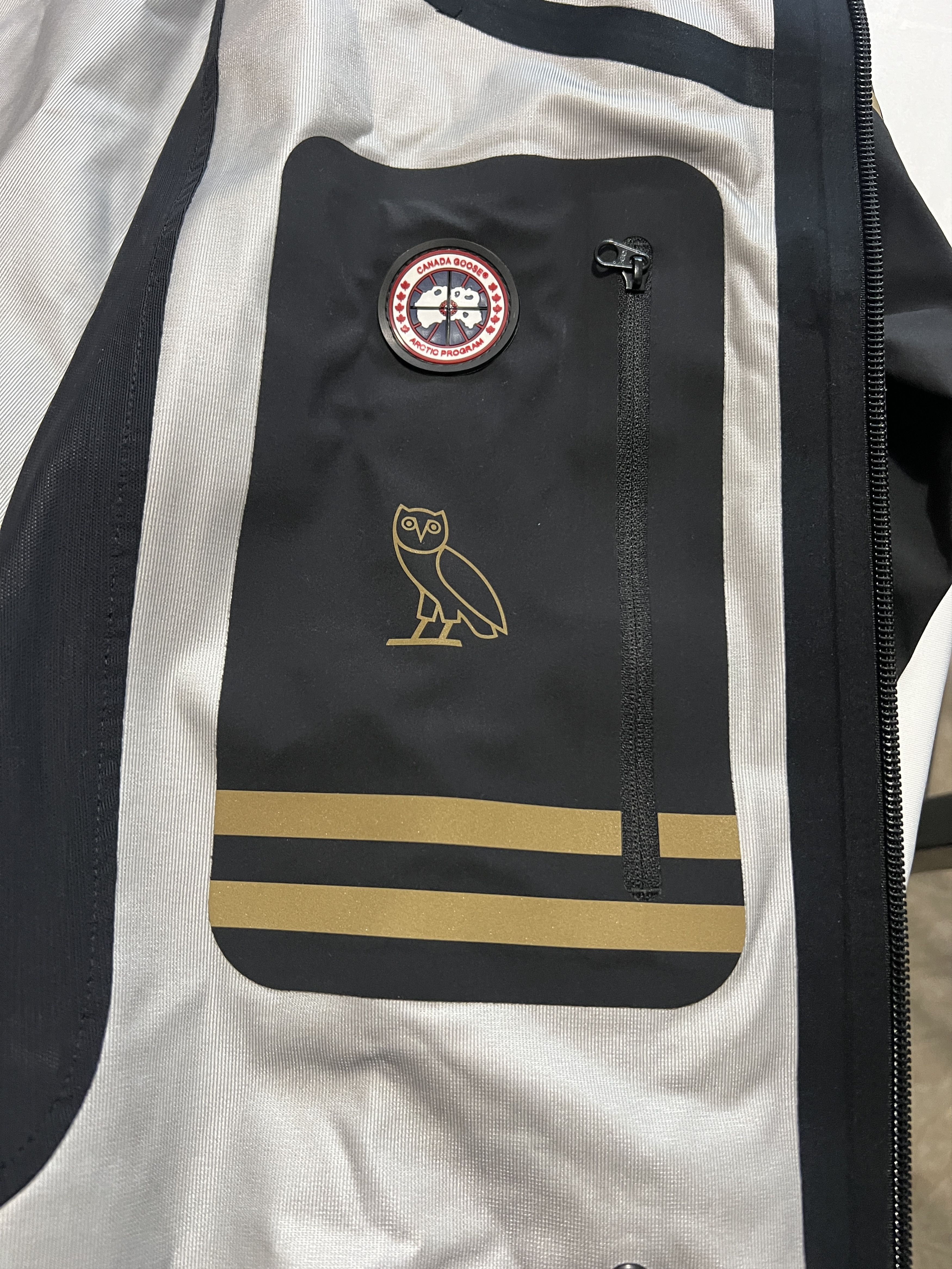 Canada Goose RARE OVO x Canada Goose Timber Shell Jacket Reflective ...