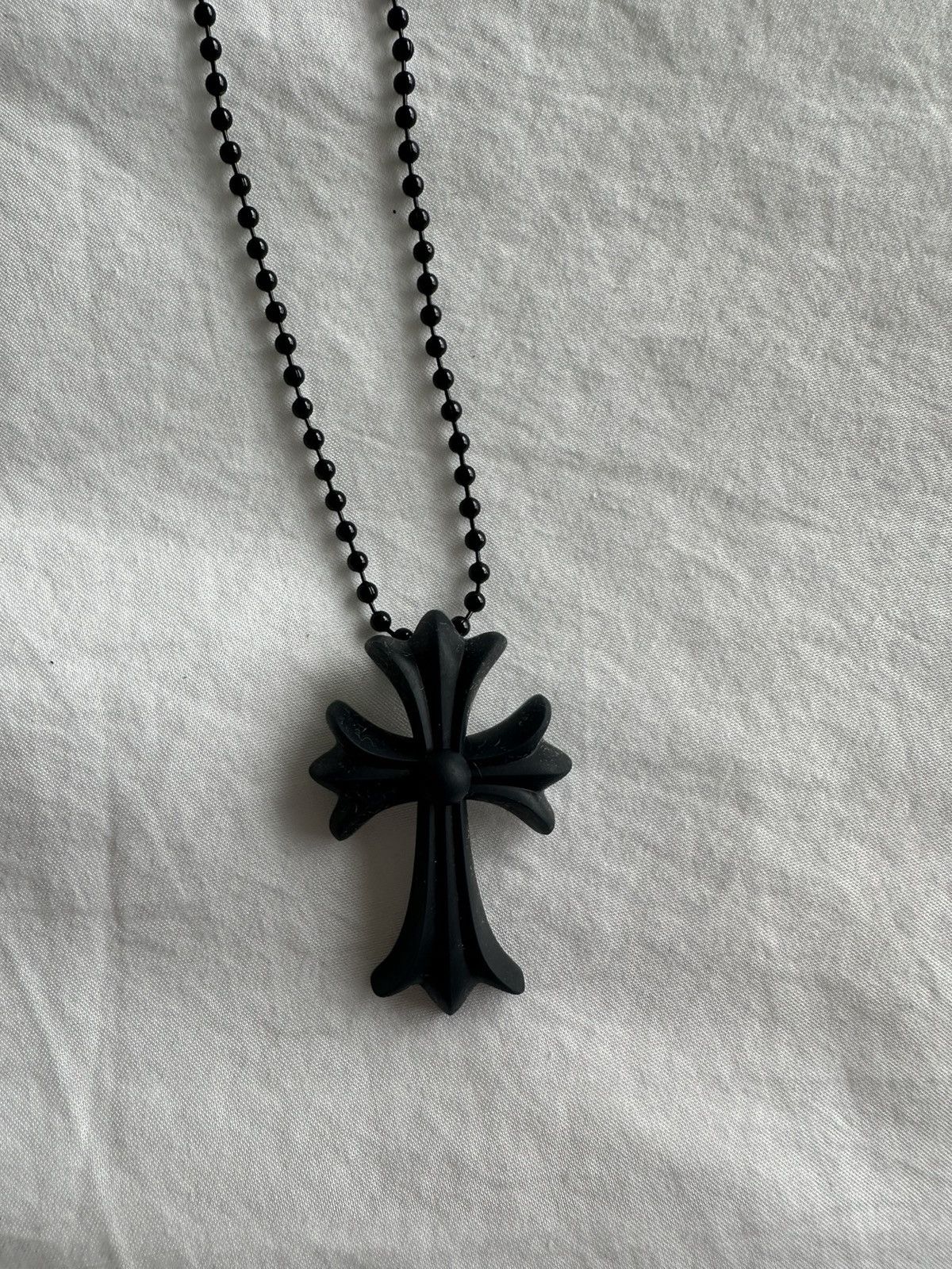 Chrome Hearts Chrome Hearts Silicone Cross Pendant | Grailed
