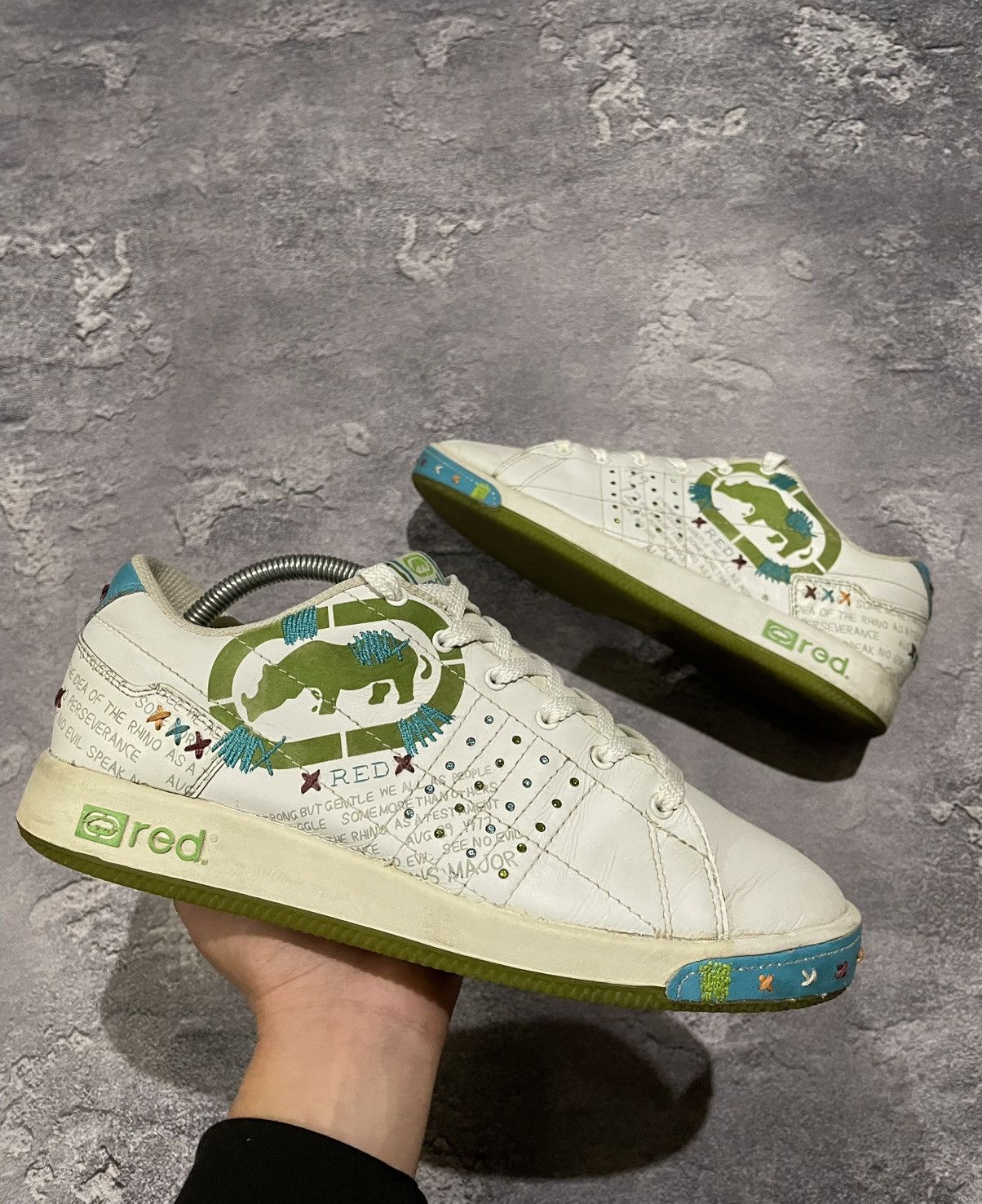 Ecko Unltd. × Streetwear × Vintage Vintage Y2K Ecko Unltd Skater Shoes ...