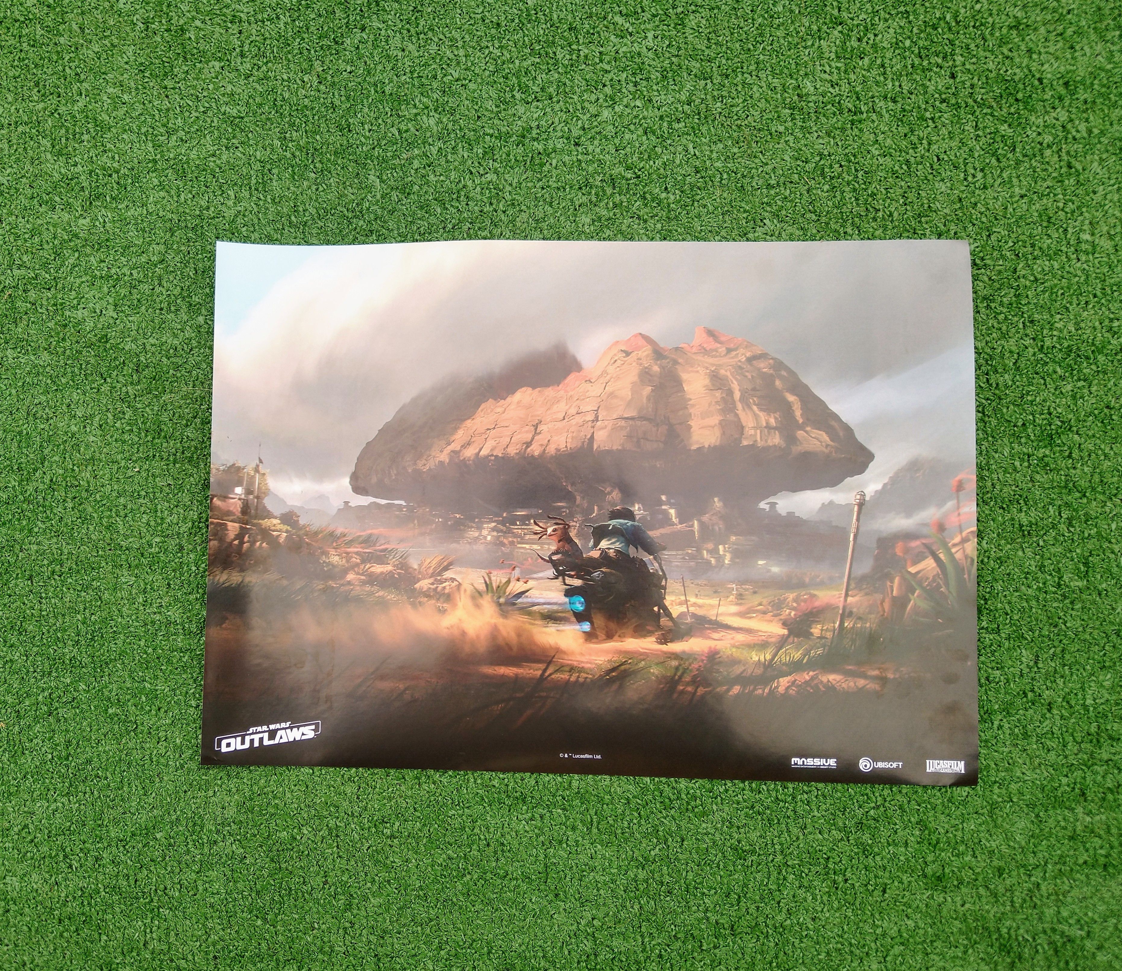 Star Wars Star Wars Outlaws Concept Art Poster Exclusive Lucas Film ...