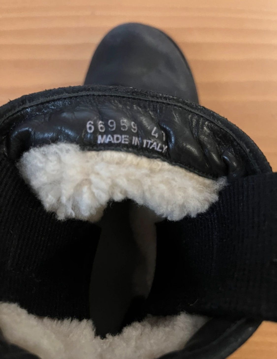 Rick Owens Rick Owens fw13 Plinth lined boots | Grailed