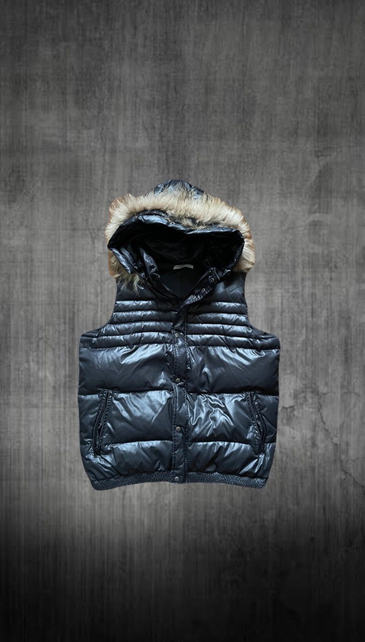 If Six Was Nine 2000s Japanese archive vkei fur zip puffer vest | Grailed