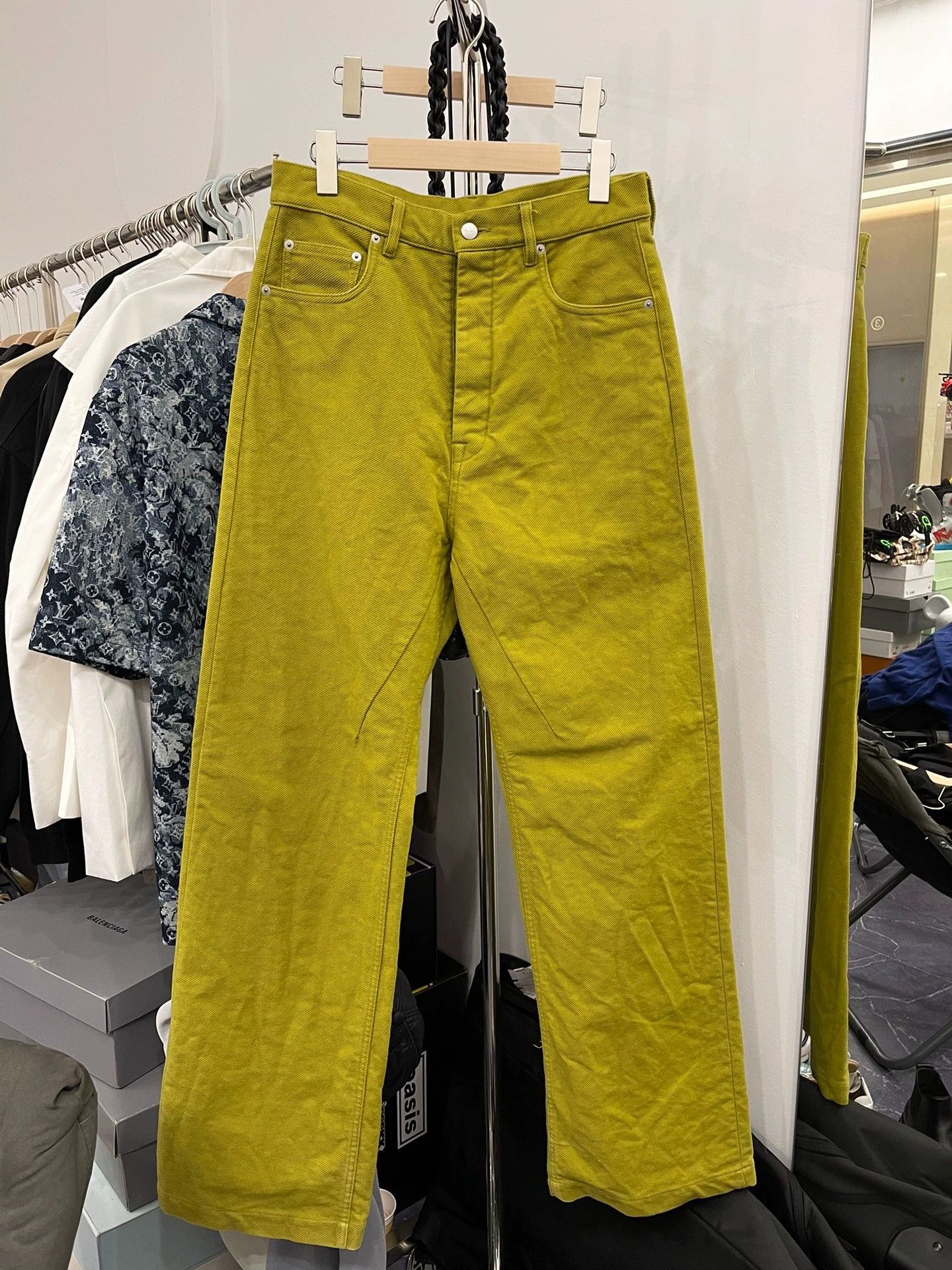 Rick Owens Rick owens geth cut Straight buggy Jeans - -DMC | Grailed