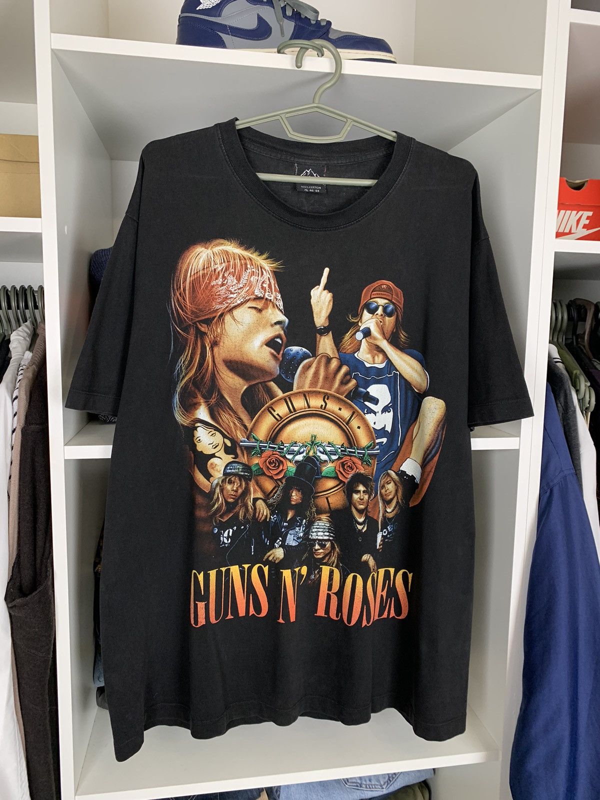 Band Tees × Rock T Shirt × Vintage Guns N Roses Bootleg T-shirt | Grailed