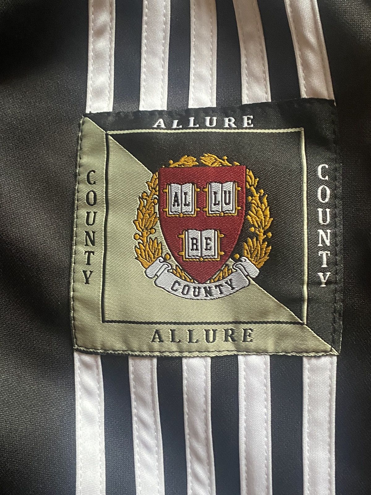 Other Allure County Black “Crest” Trackpants | Grailed