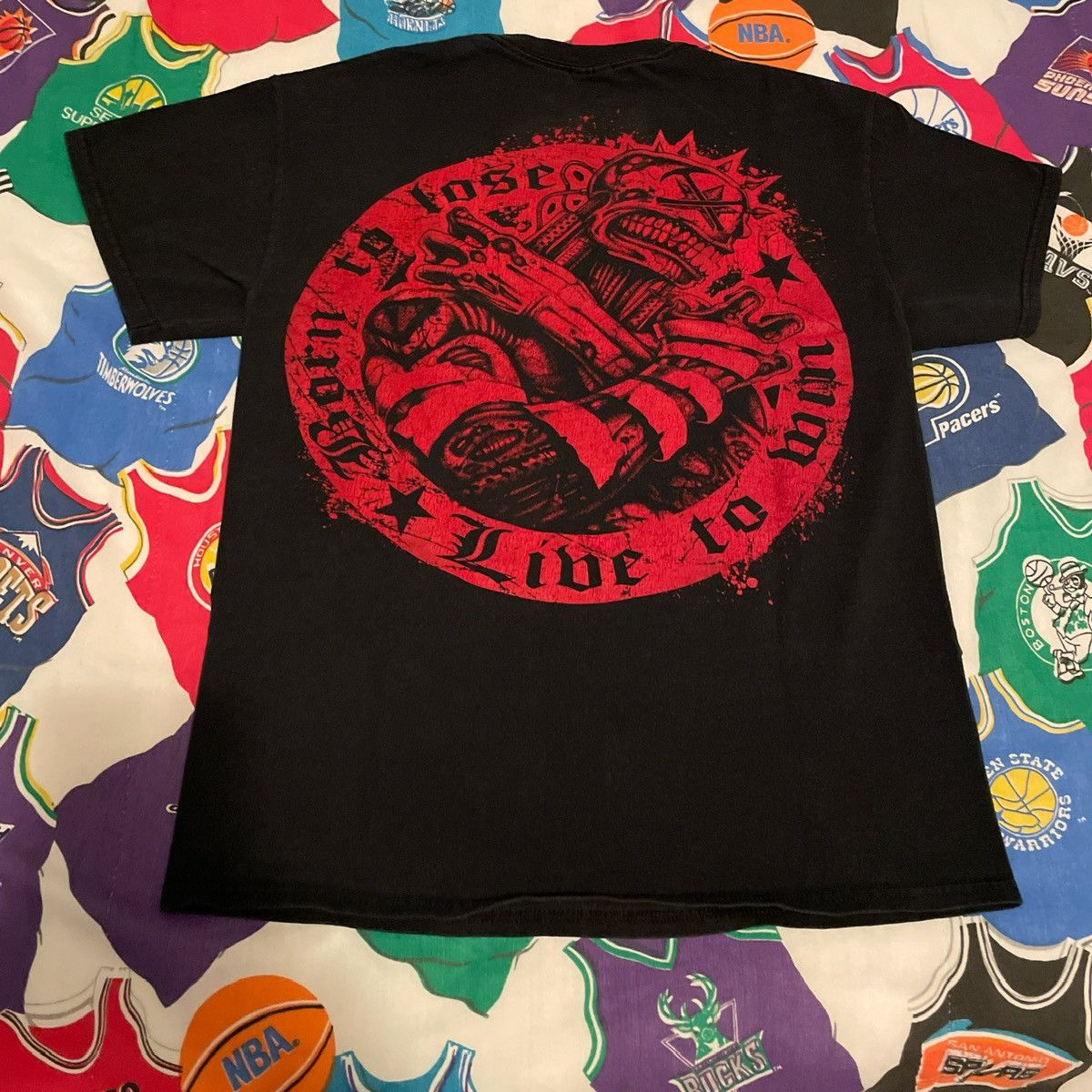 Marc Ecko Y2K Grunge Affliction MMA Elite Skull Wings Style Tee | Grailed