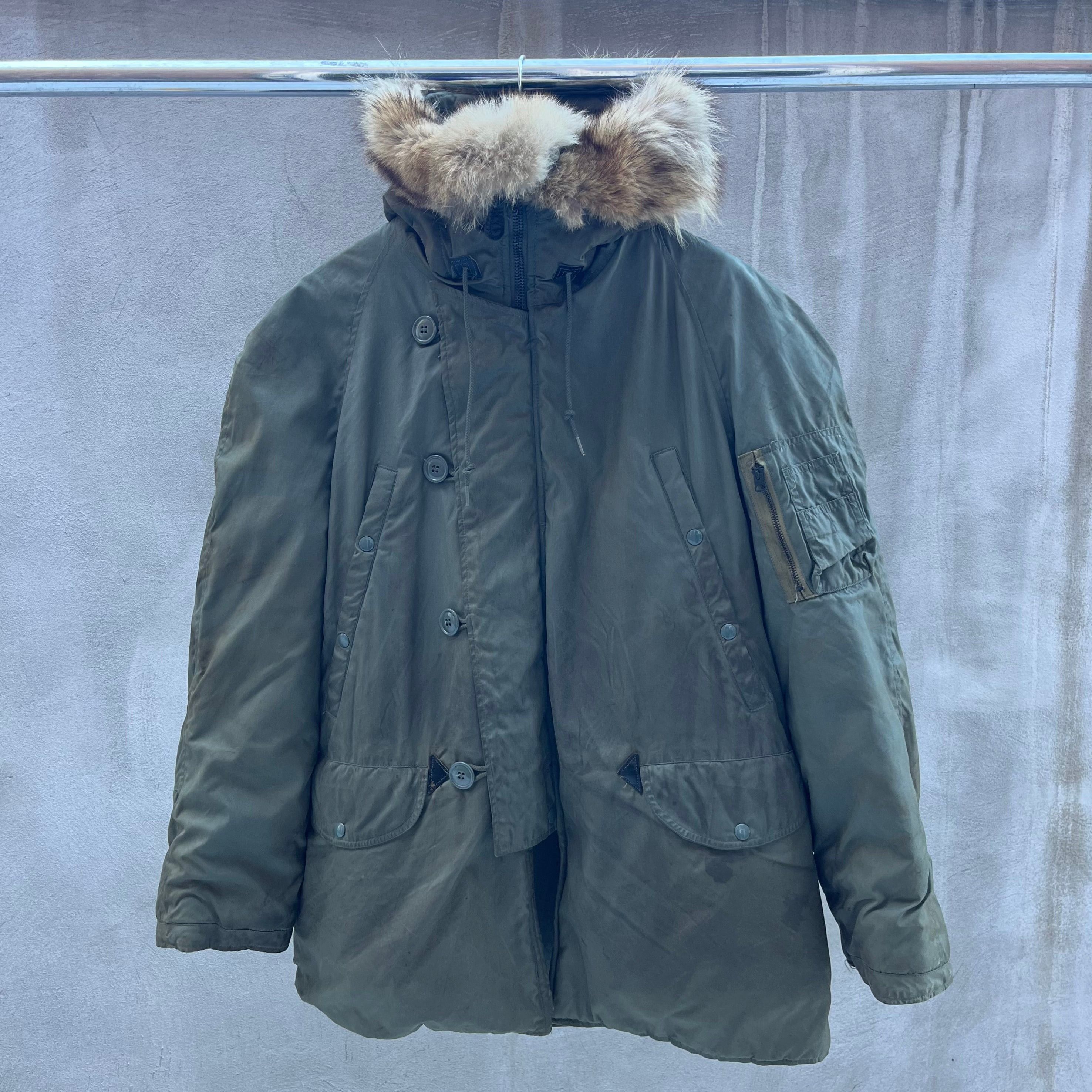Made In Usa × Military × Vintage 70’ USAF Military N-3B Parka Jacket ...