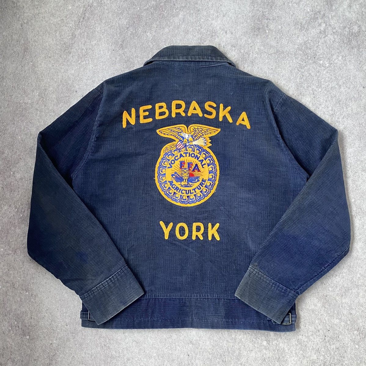 Vintage 1970s Faded Blue Future Farmers of America (FFA) Jacket | Grailed