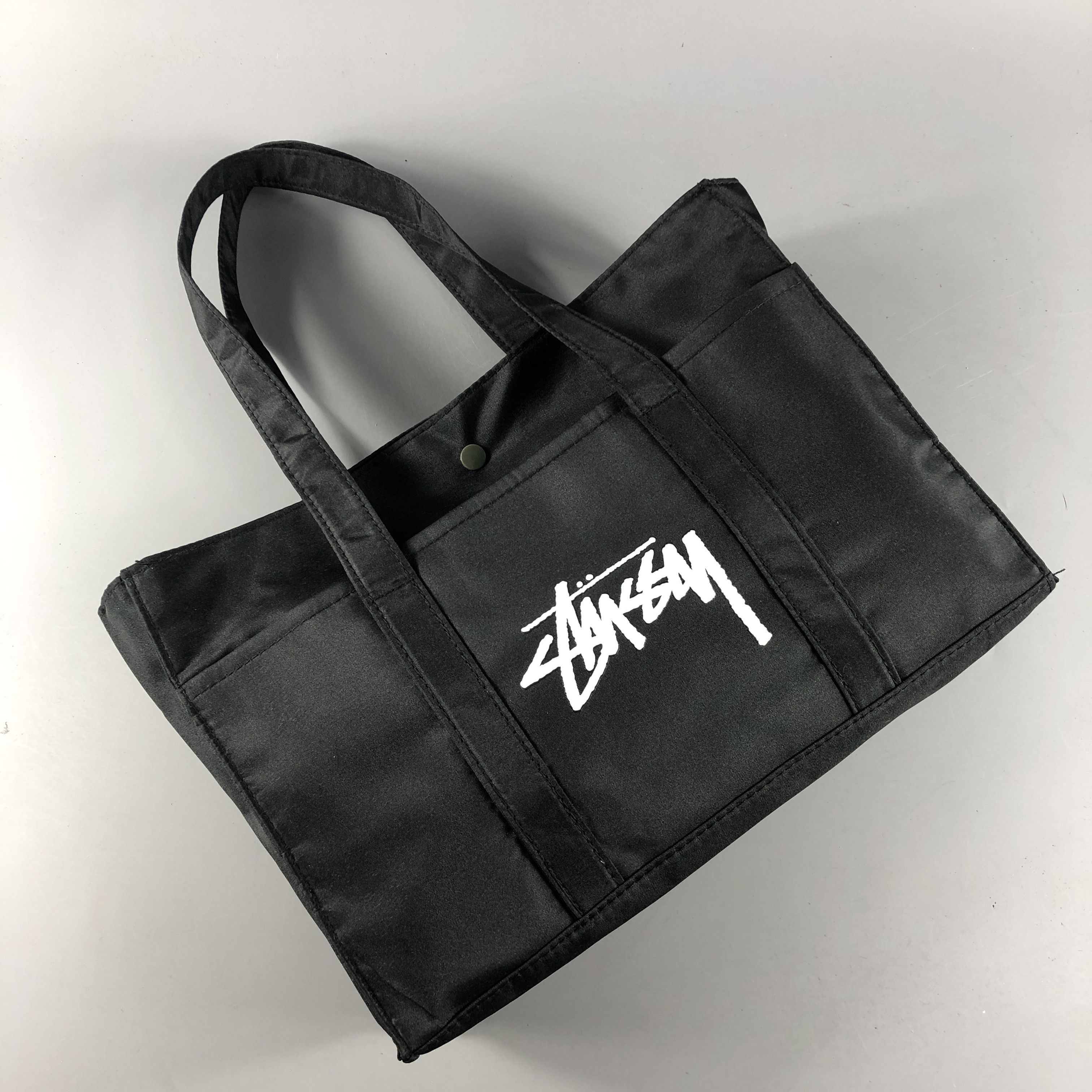 Stussy Stussy Military Colour Tote Bag Stussy Magazine Black | Grailed