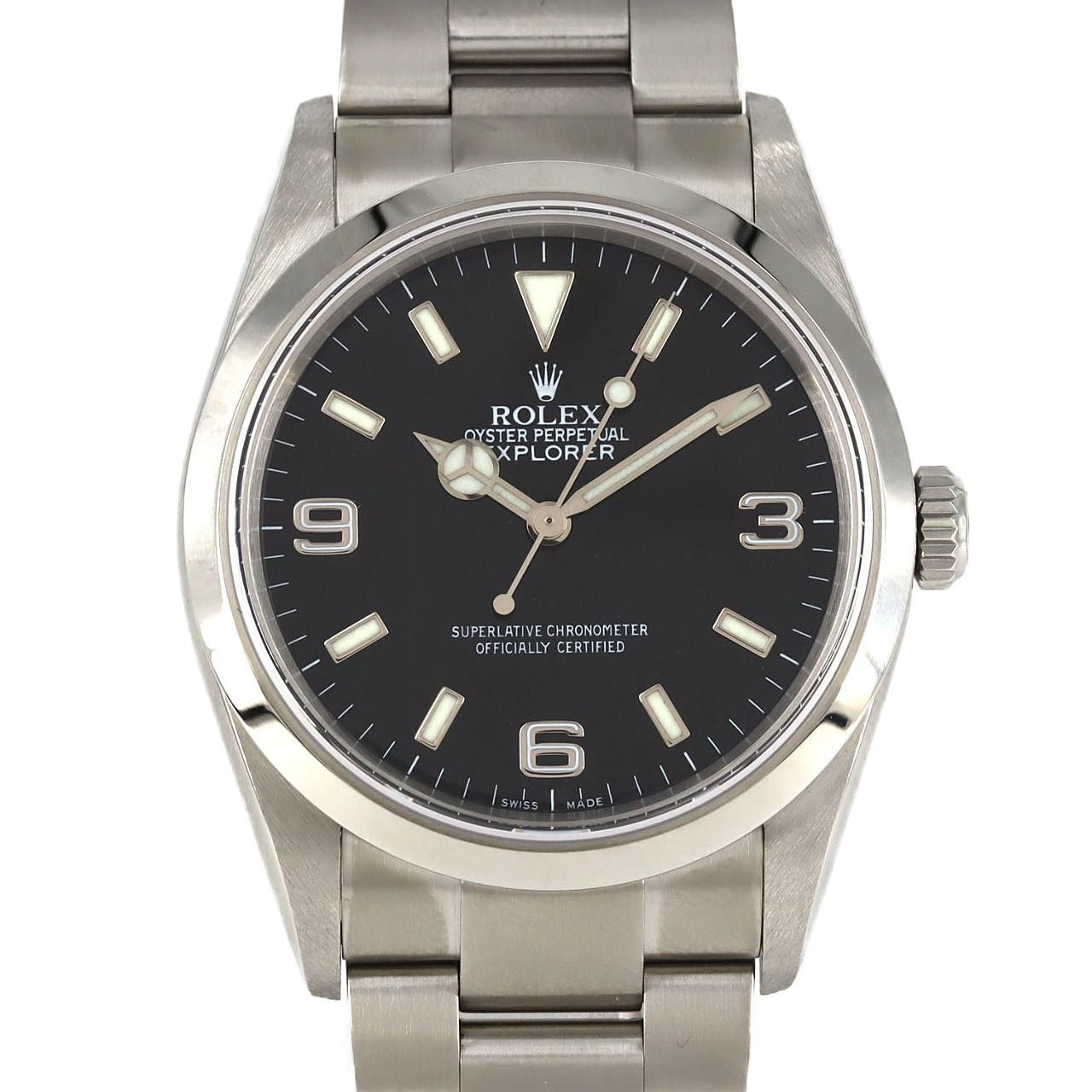 Rolex Rolex Rolex Explorer I Stainless Steel Watch Metal Automatic ...
