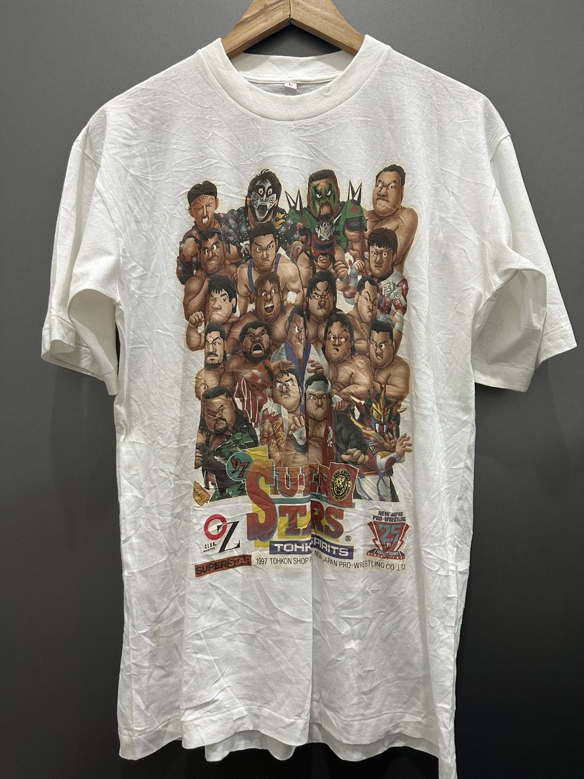 Japanese Brand × Vintage × Wcw/Nwo Vintage 90s Japanese Pro Wrestler ...