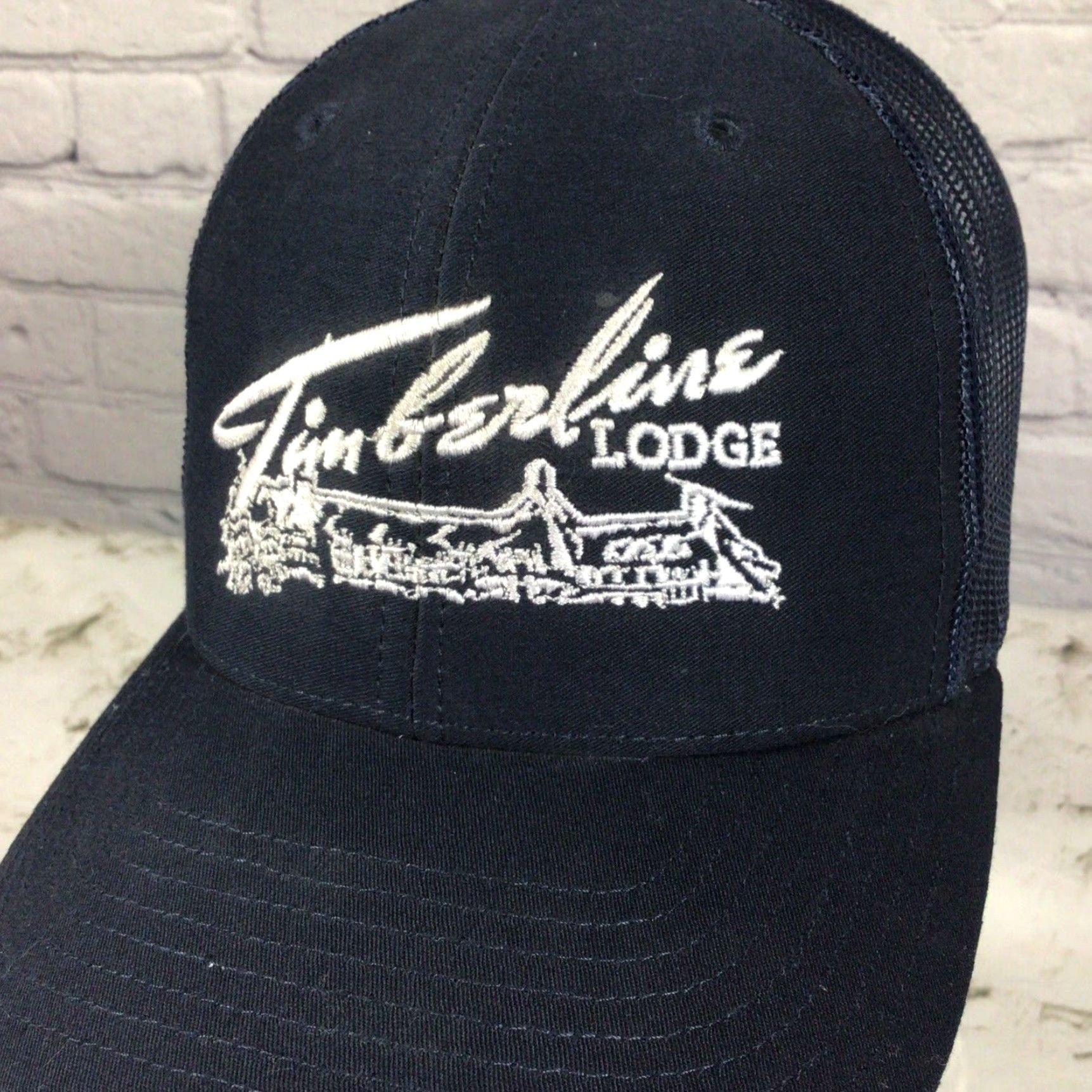 Bally Classic Black Adjustable Ball Cap with Timberline Lodge ...