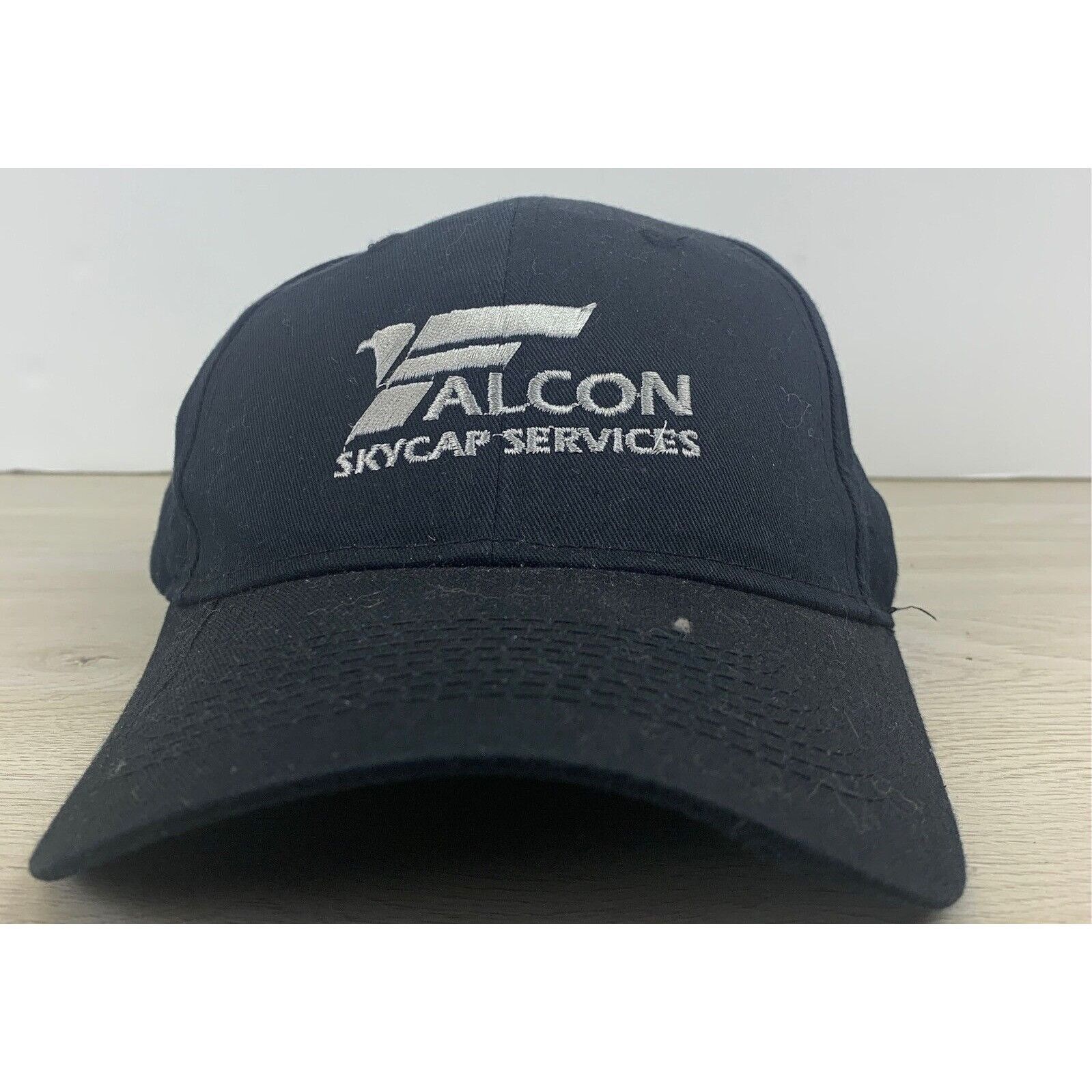 Other Falcon Skycap Services Hat Black Adjustable Adult Hat OSFA B ...