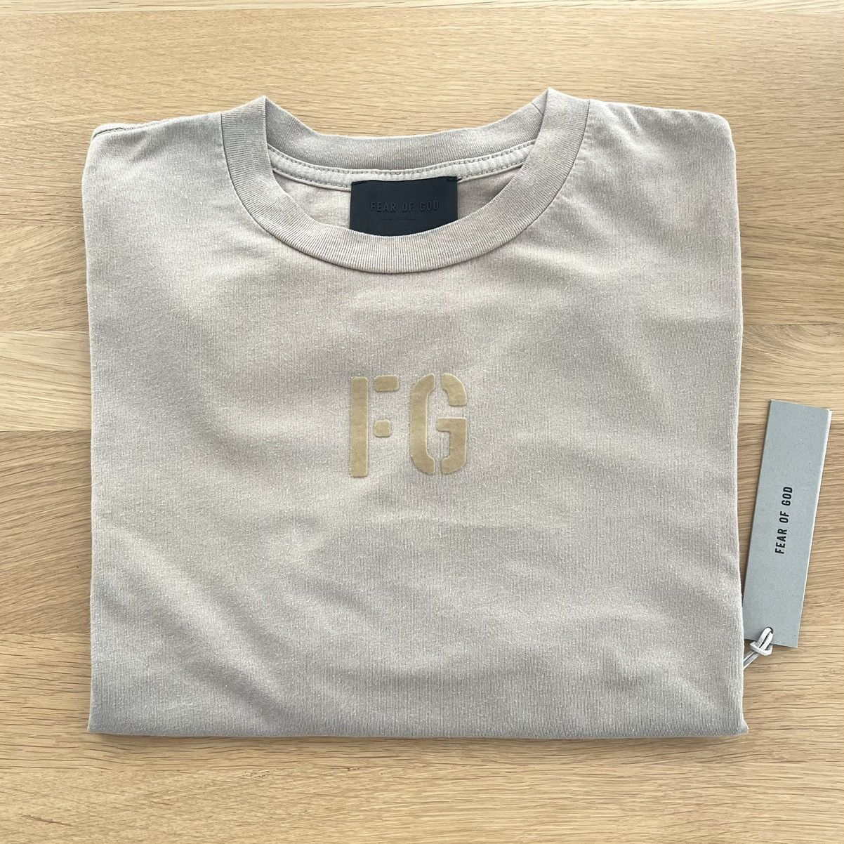 Fear of God Fear of God 7th Collection FG Tee VINTAGE PARIS SKY M BNWT ...