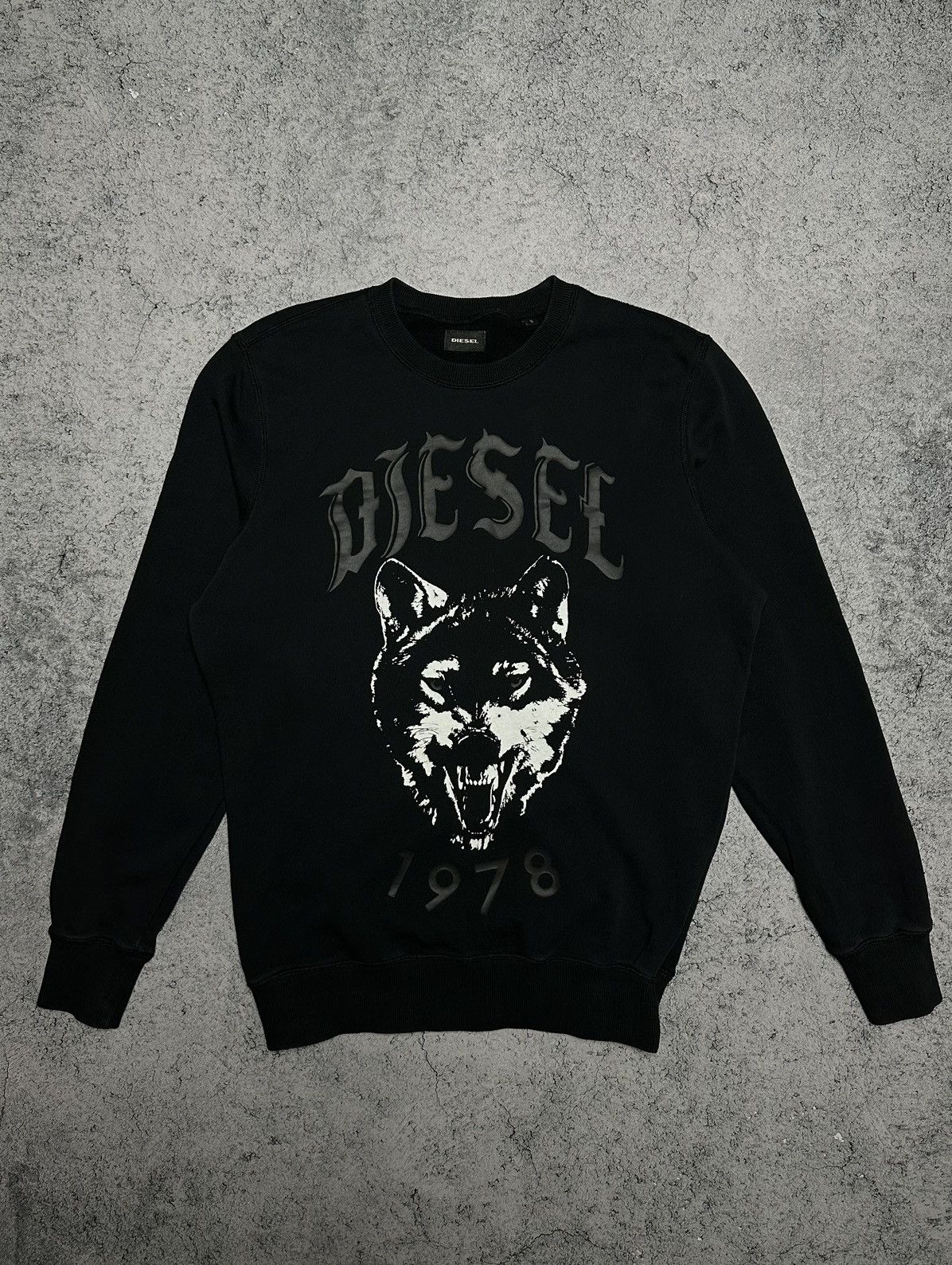 Diesel Diesel Wolf Print 1978 Sweatshirt | Grailed