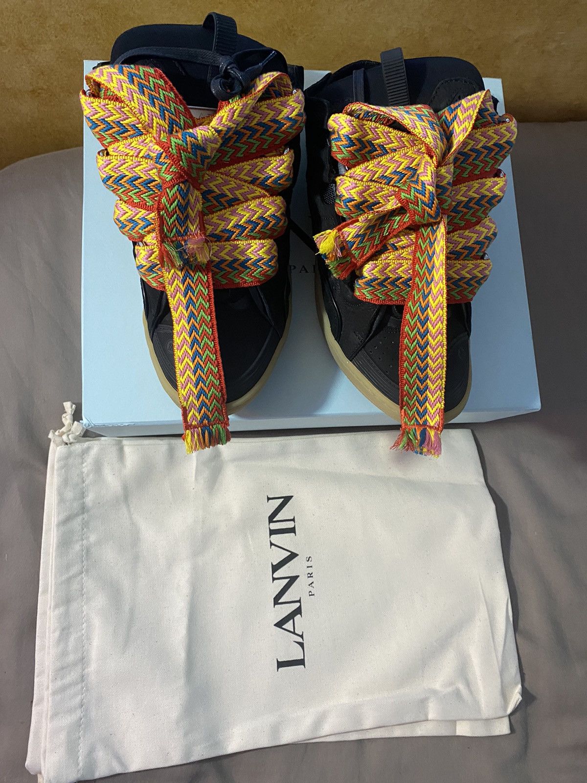 Lanvin Lanvin curb mule sneaker | Grailed