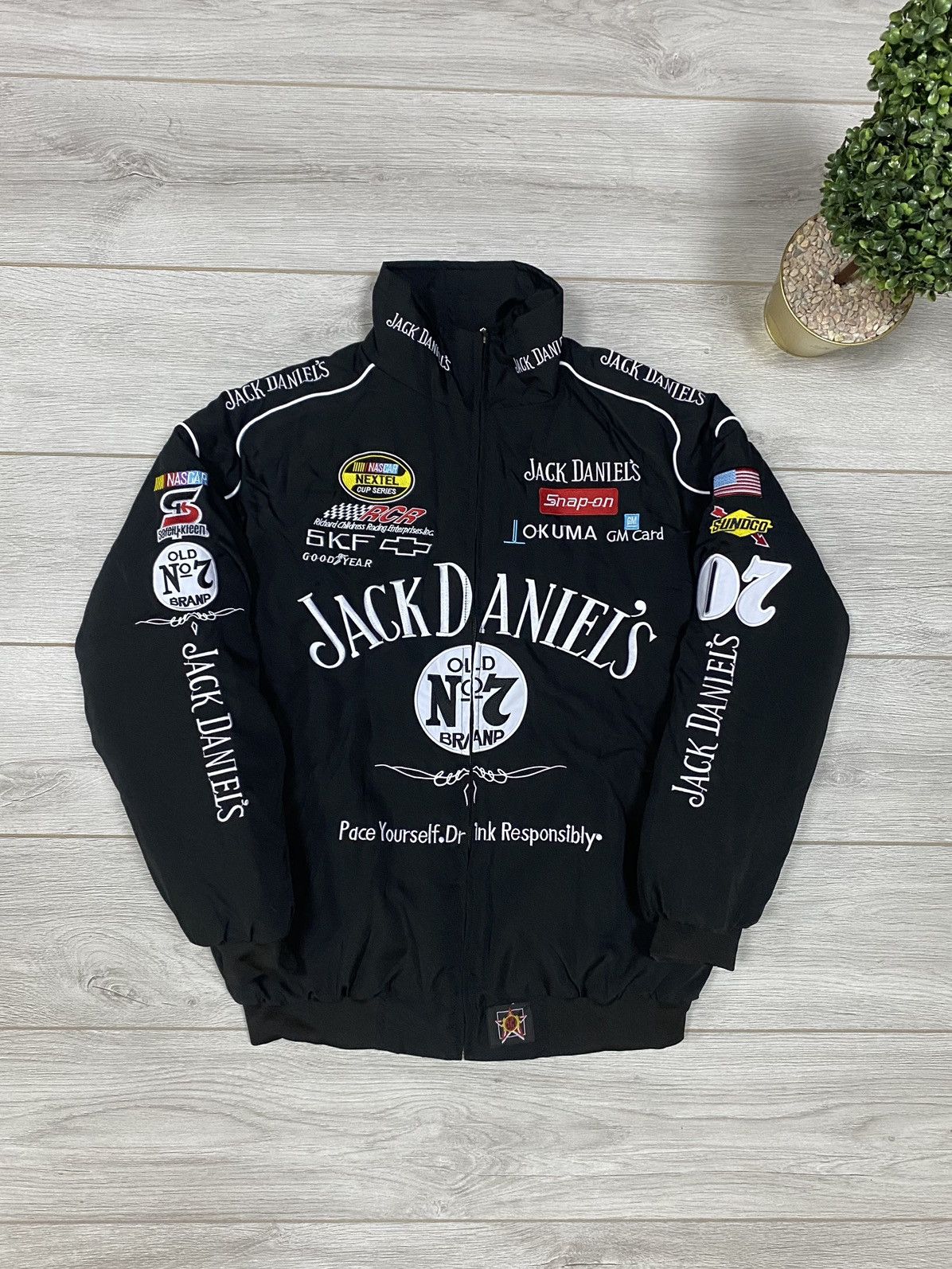 Jack Daniels × Racing Jack Daniels Chevrolet big logo racing bomber ...