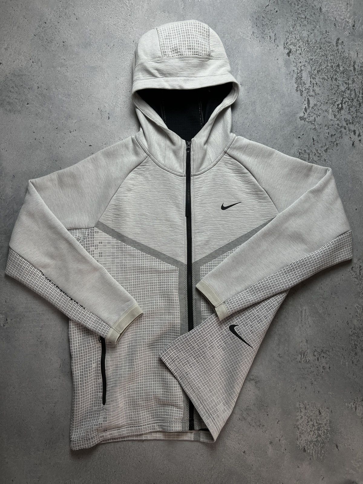 Nike Zip Up Hoodie Nike Tech Fleece Drill | Grailed