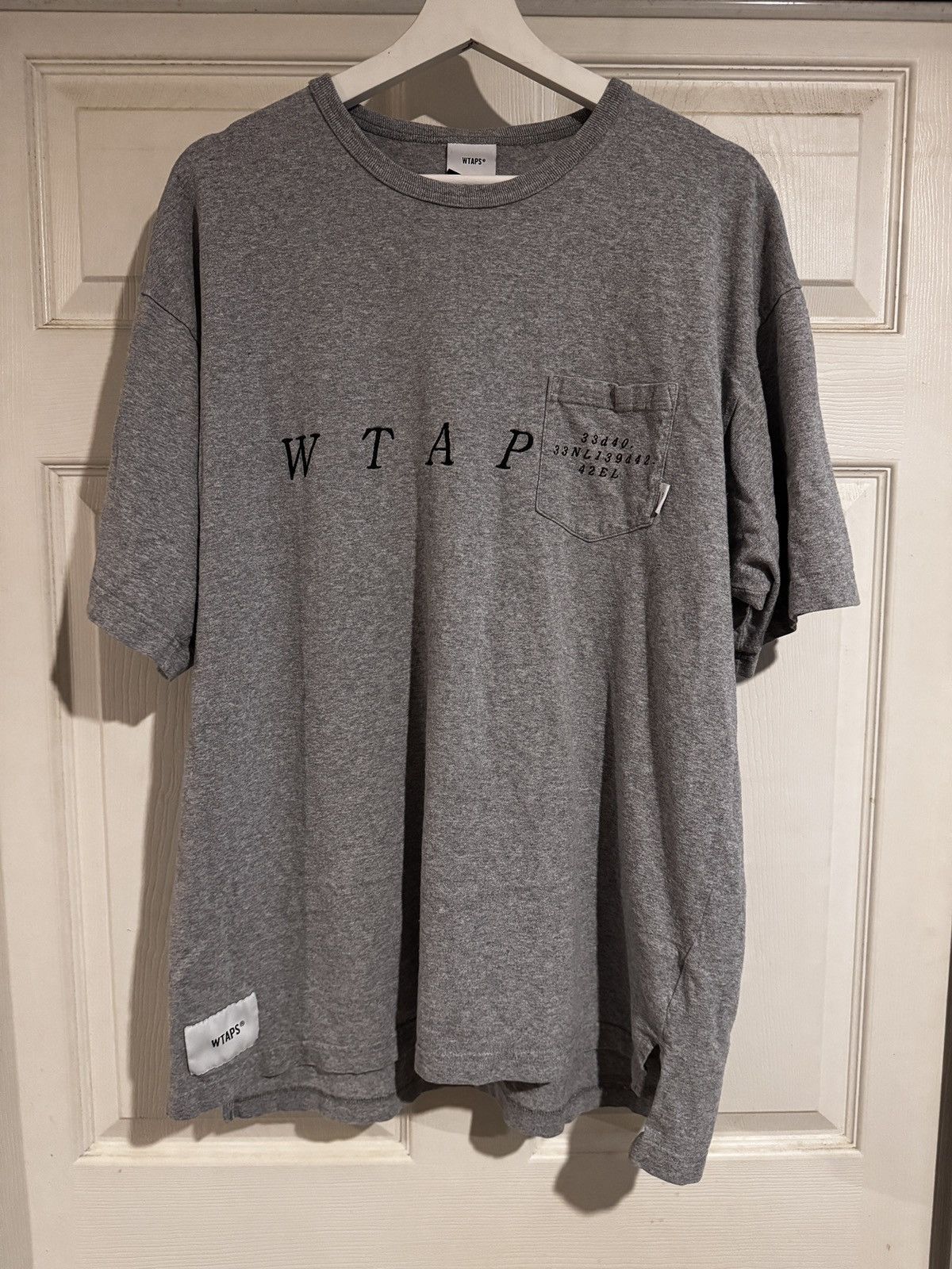 Wtaps WTAPS System Design Pocket Tee | Grailed