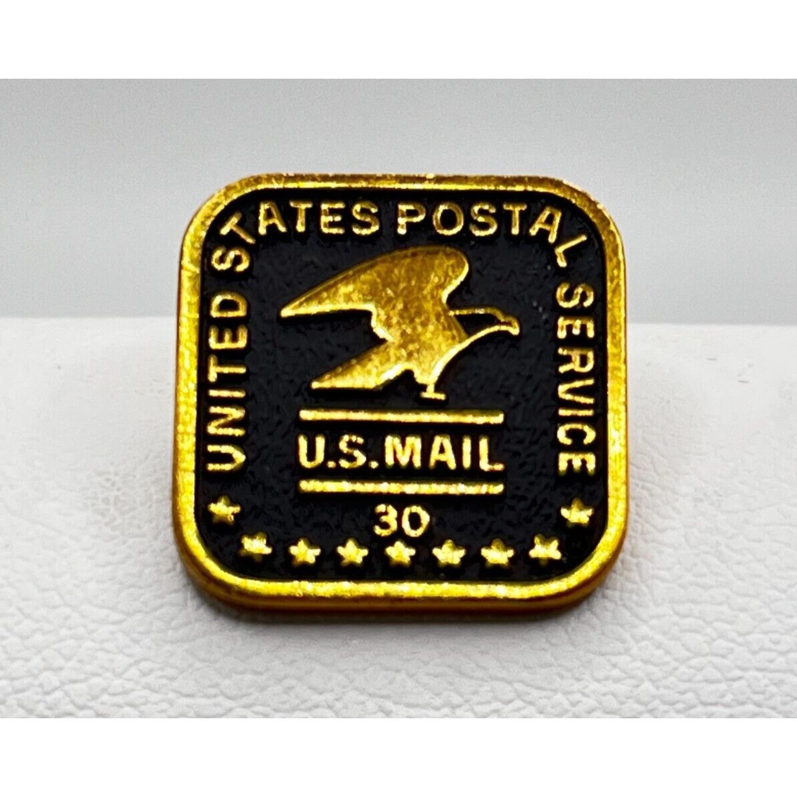 The Unbranded Brand Vintage 10K Gold Filled US POSTAL SERVICE Lapel Pin ...