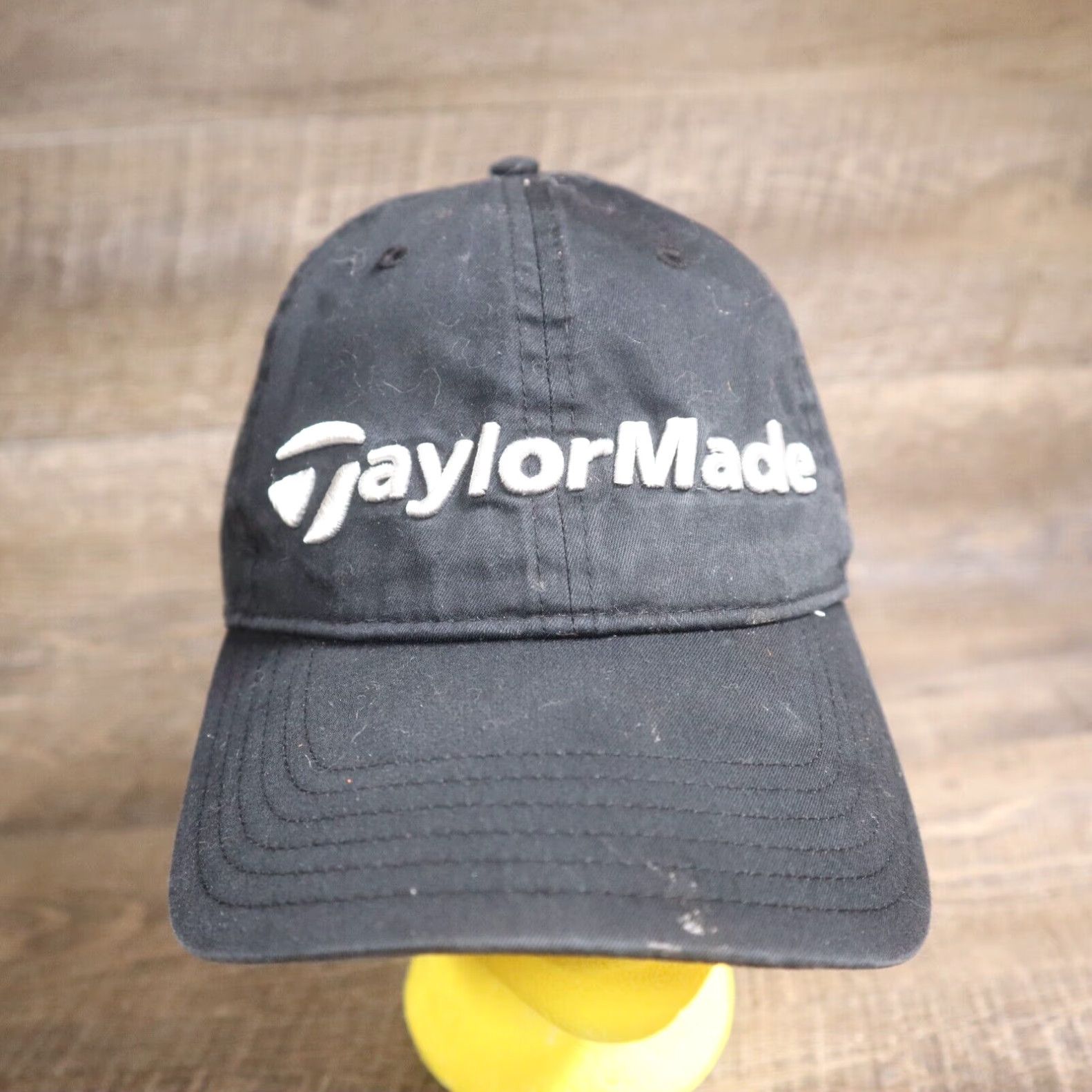 Vintage TaylorMade Black Adult Golf Cap Logo Hat Strap Back Adjustable ...