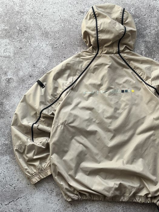 Nike Vintage Nike Center Swoosh Nylon Anorak Ninja Jacket Drill | Grailed