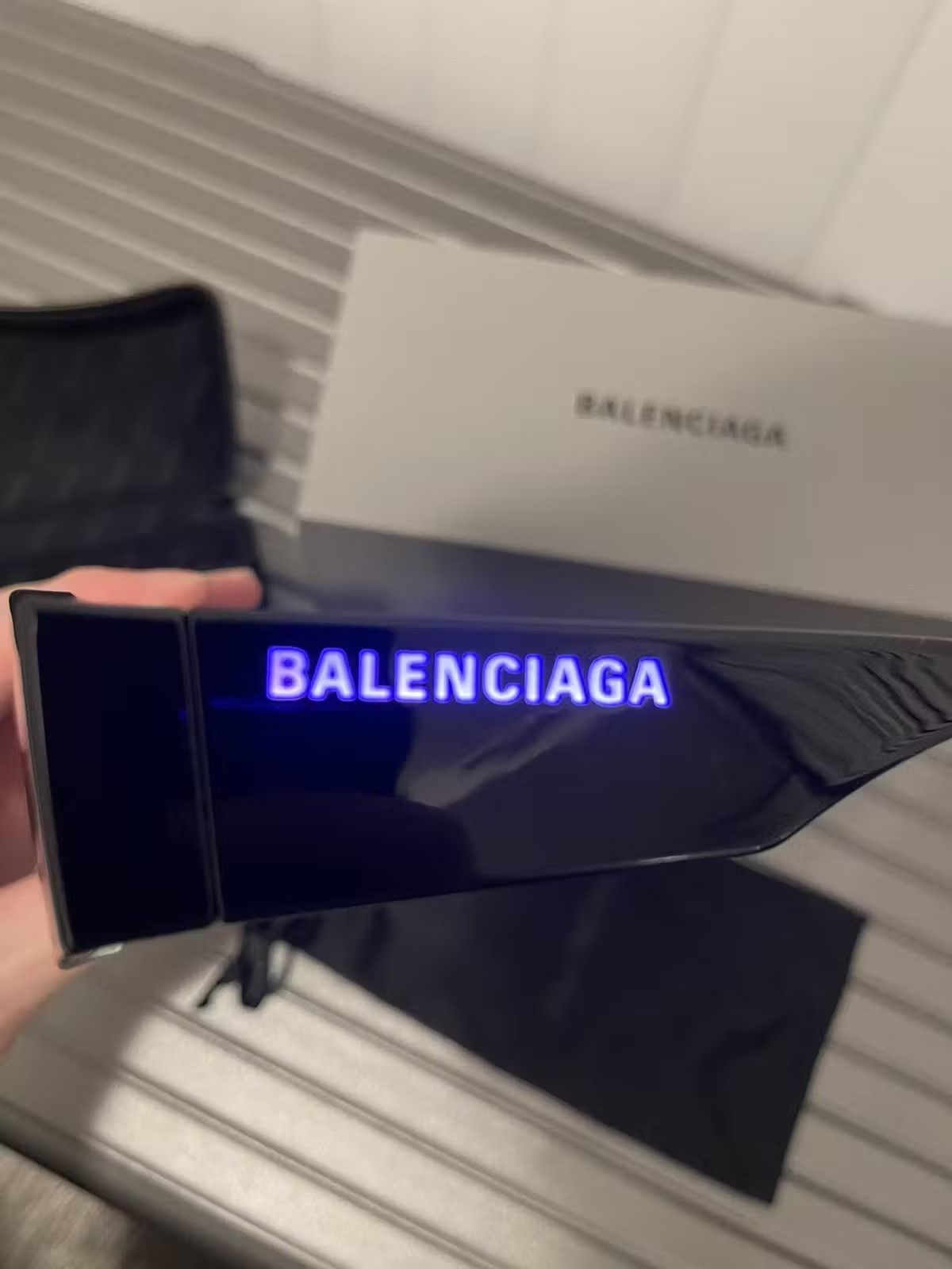 Balenciaga Balenciaga Led Frame Sunglasses Grailed
