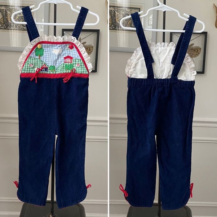 Vintage Vintage 70s 80s Baby Togs Farm Corduroy Overalls 3T | Grailed