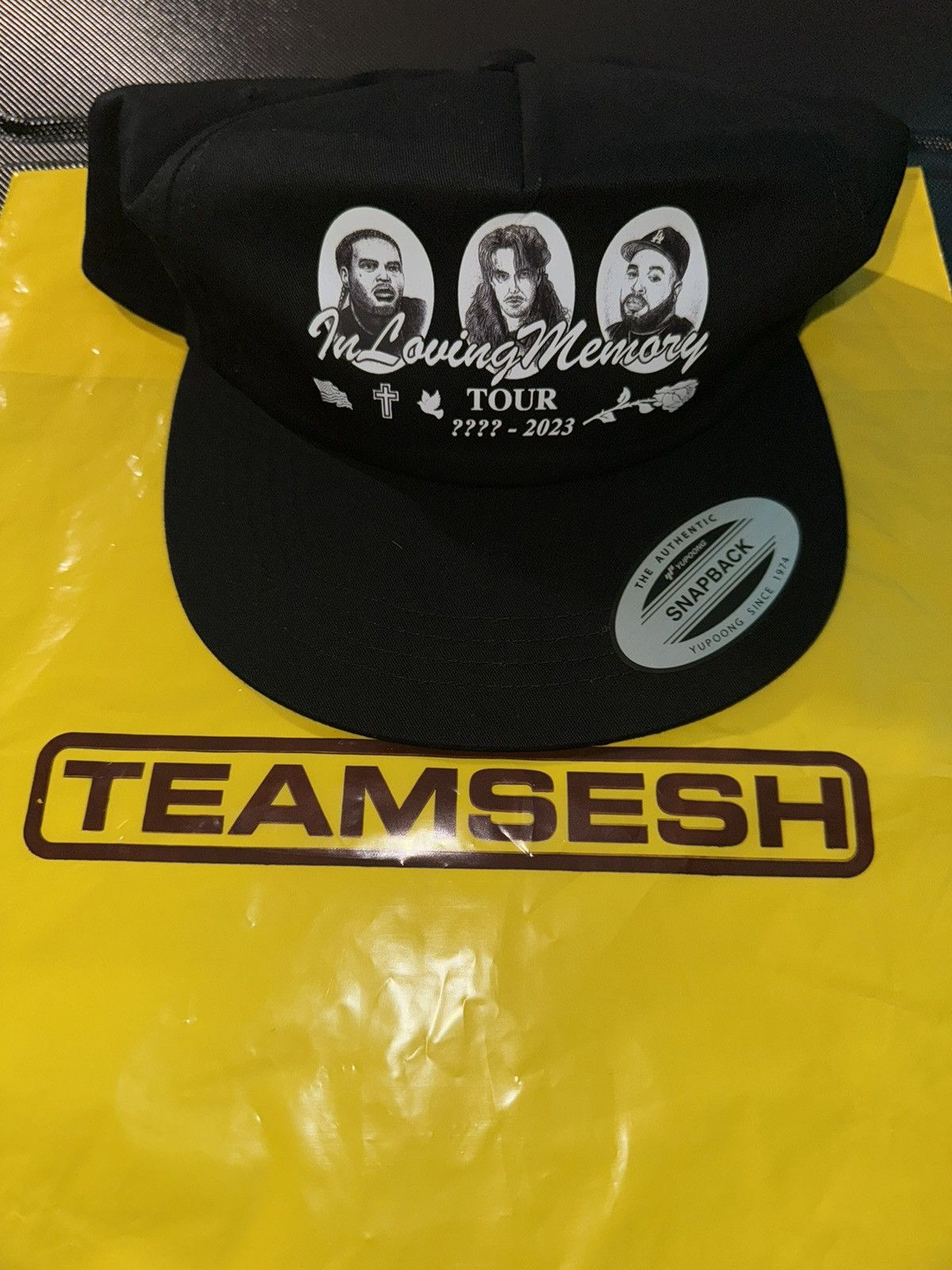 TeamSESH Team sesh In Loving Memory tour hat | Grailed