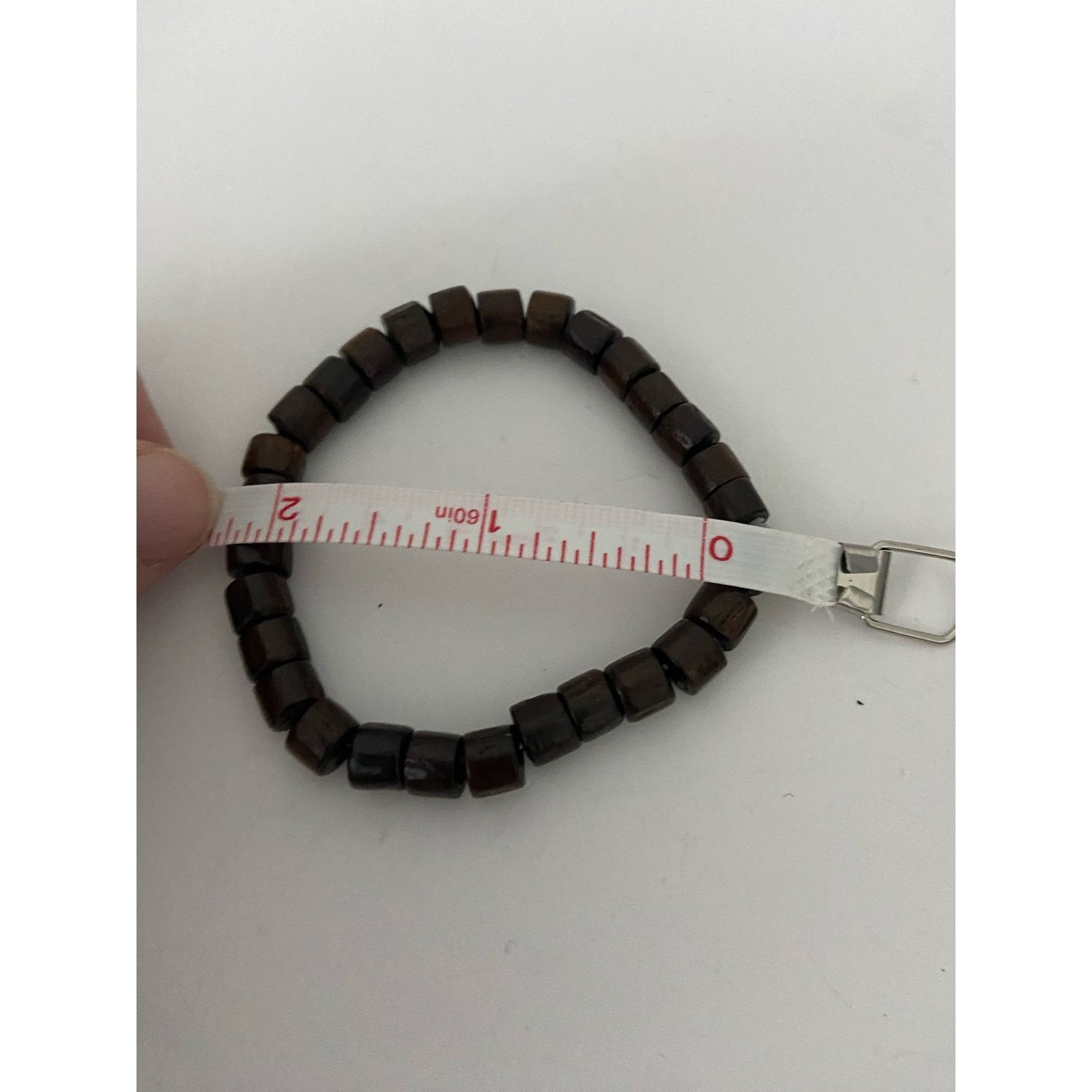 Generic Dark brown wood bead bracelets | Grailed