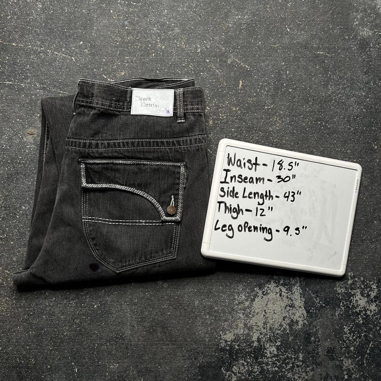Designer Vintage Cyber 2000s Baggy Rock Denim | Grailed