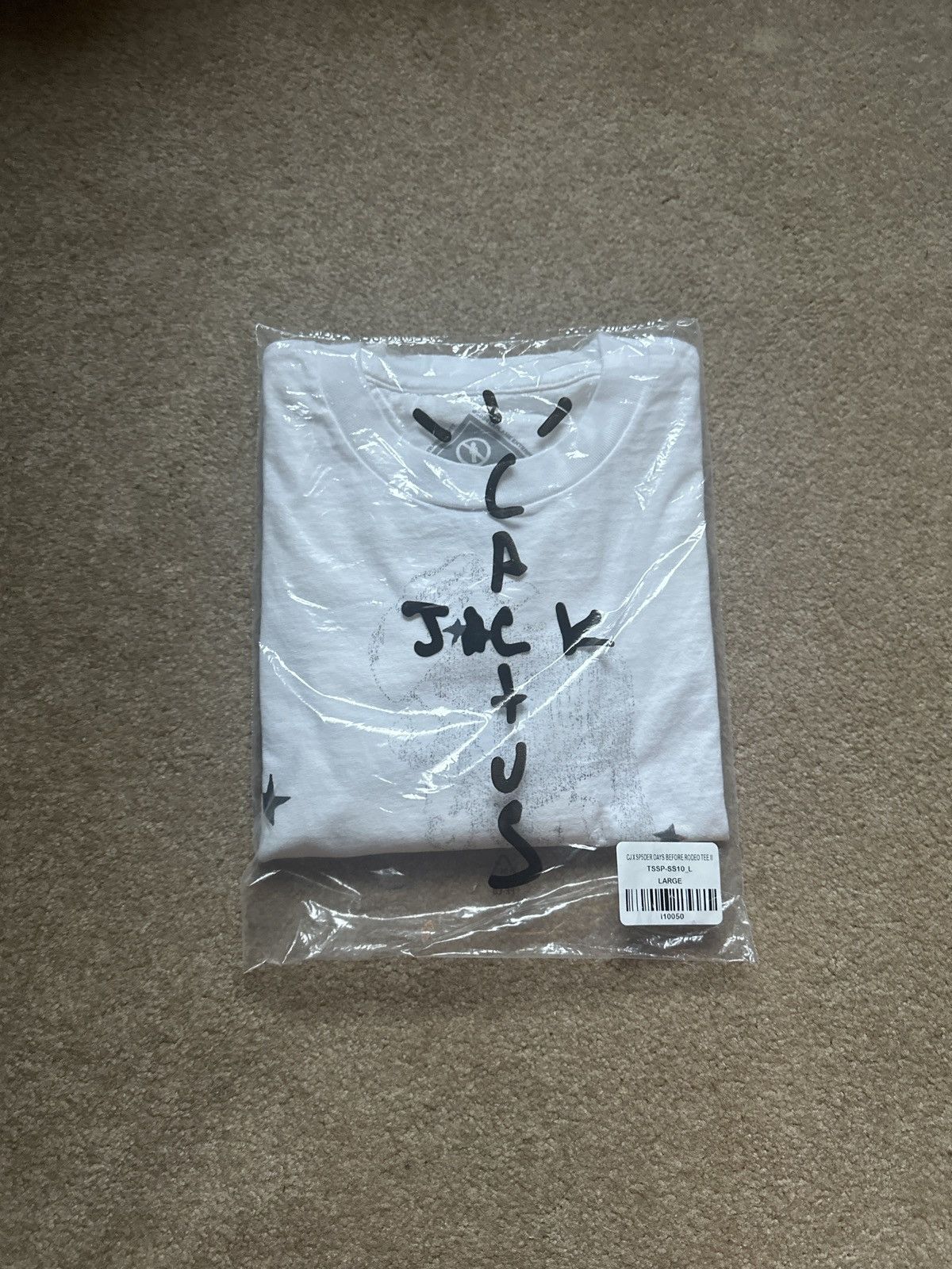 Travis Scott × Young Thug Cactus Jack Sp5der DBR tee ll | Grailed