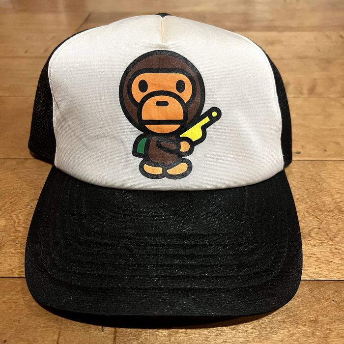 Bape Vintage Baby Milo Mesh Cap | Grailed