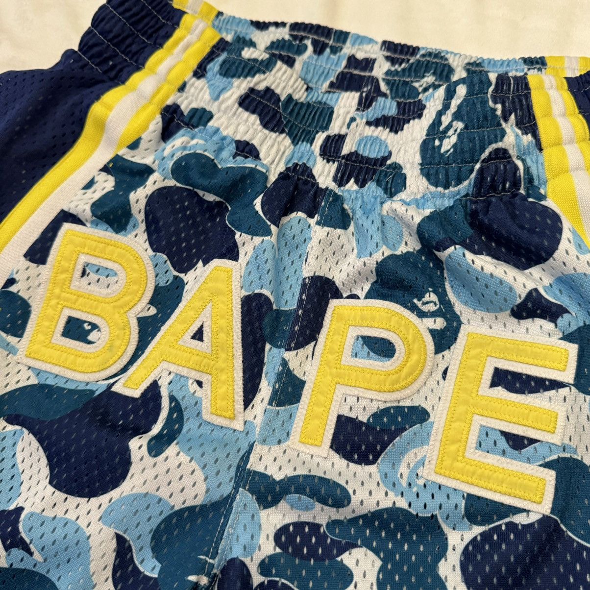 Bape A Bathing Ape BAPE ABC Basketball Shorts | Grailed