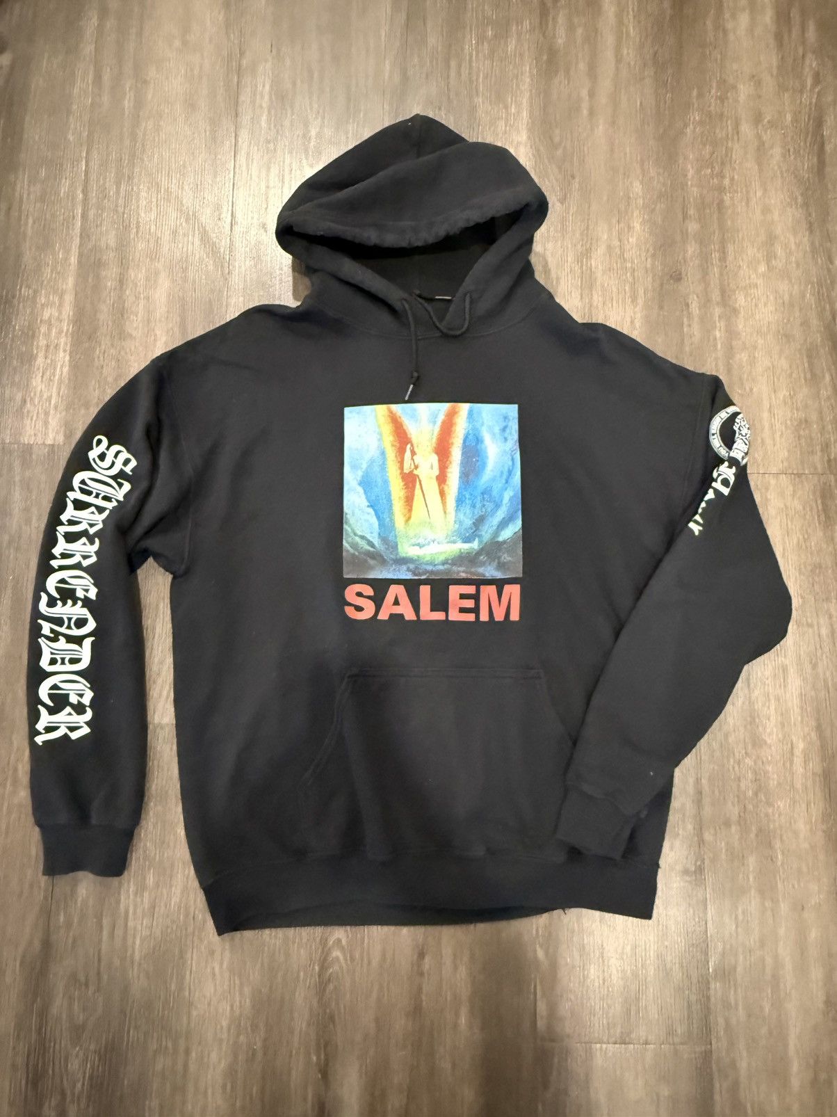 S4LEM S4LEM Fires in Heaven Hoodie | Grailed