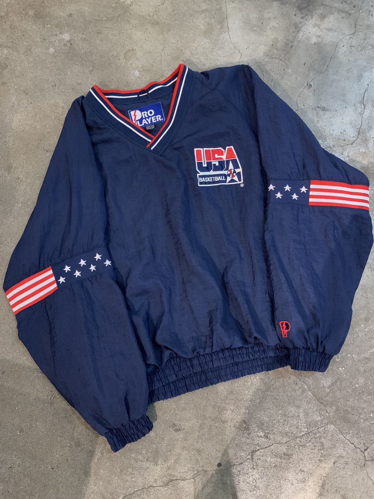 Pro Player Vintage 90s Pro Player Team USA Windbreaker Pullover | Grailed